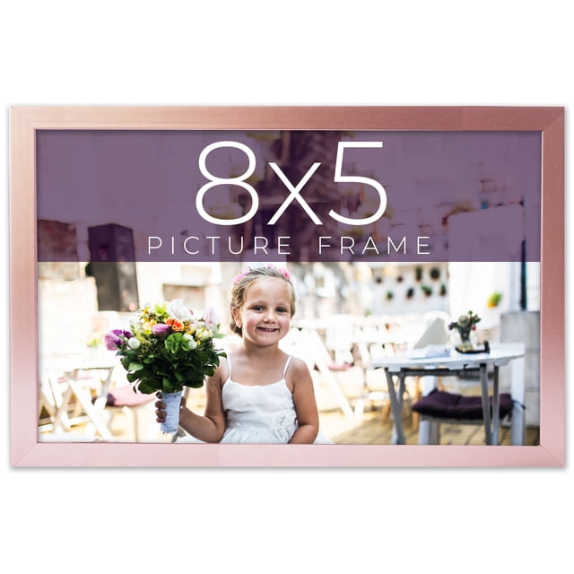 8x5 Frame Pink Real Wood Picture Frame Width 0.75 inches | Interior ...