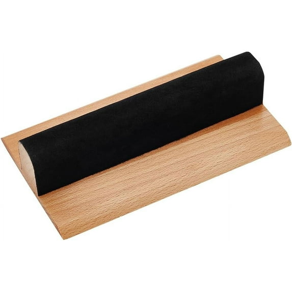 8x5 Inch Wooden Tailors Clapper Black Pressing Bar Wood Professional ...