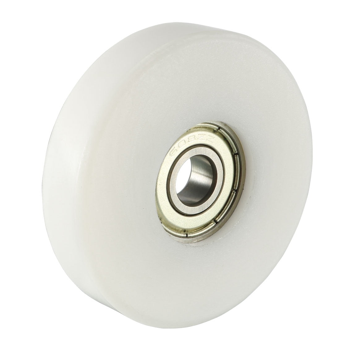 8x50x12mm Roller Idler Bearing Pulley Sliding Conveyor Wheel White ...