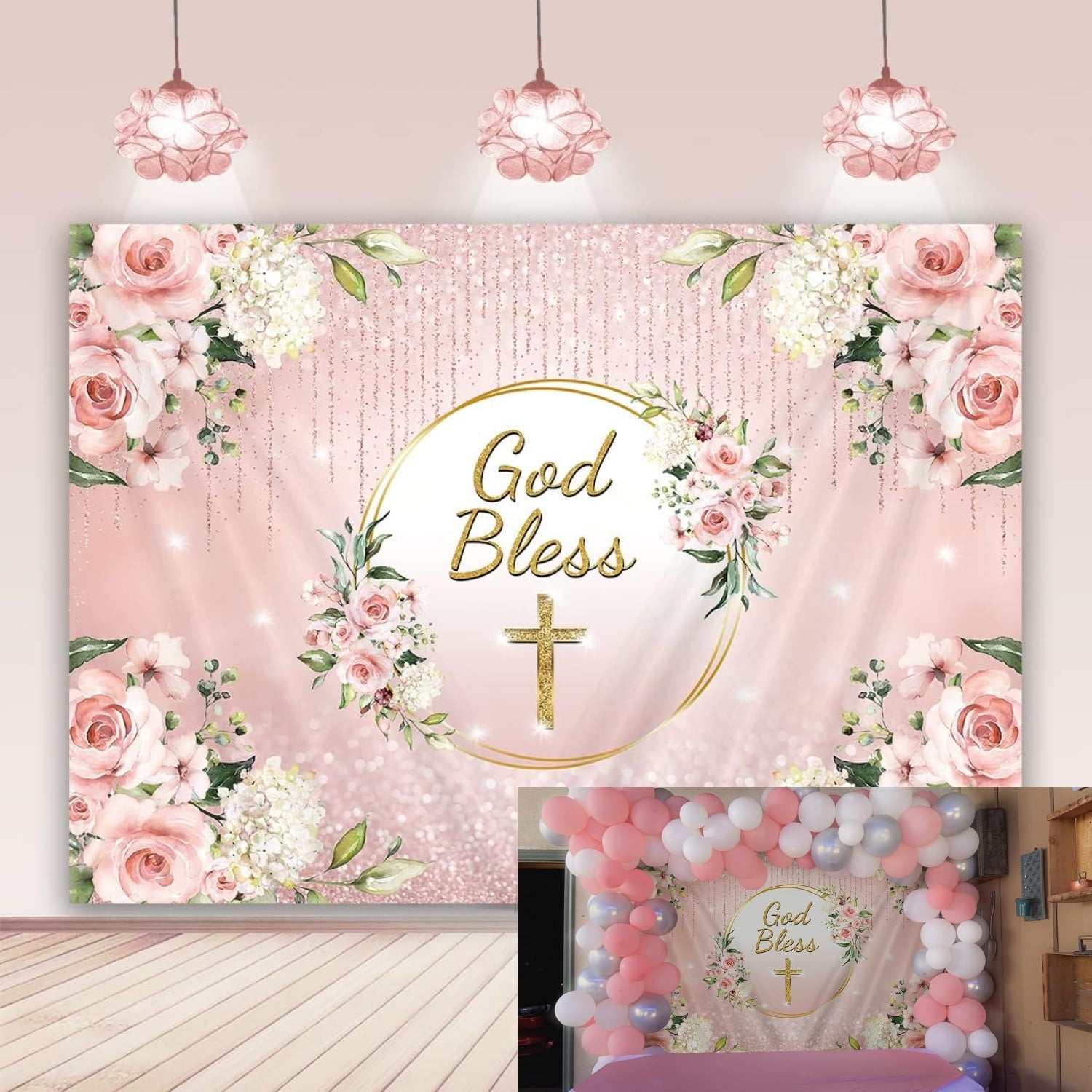 Baptism Background Decoration