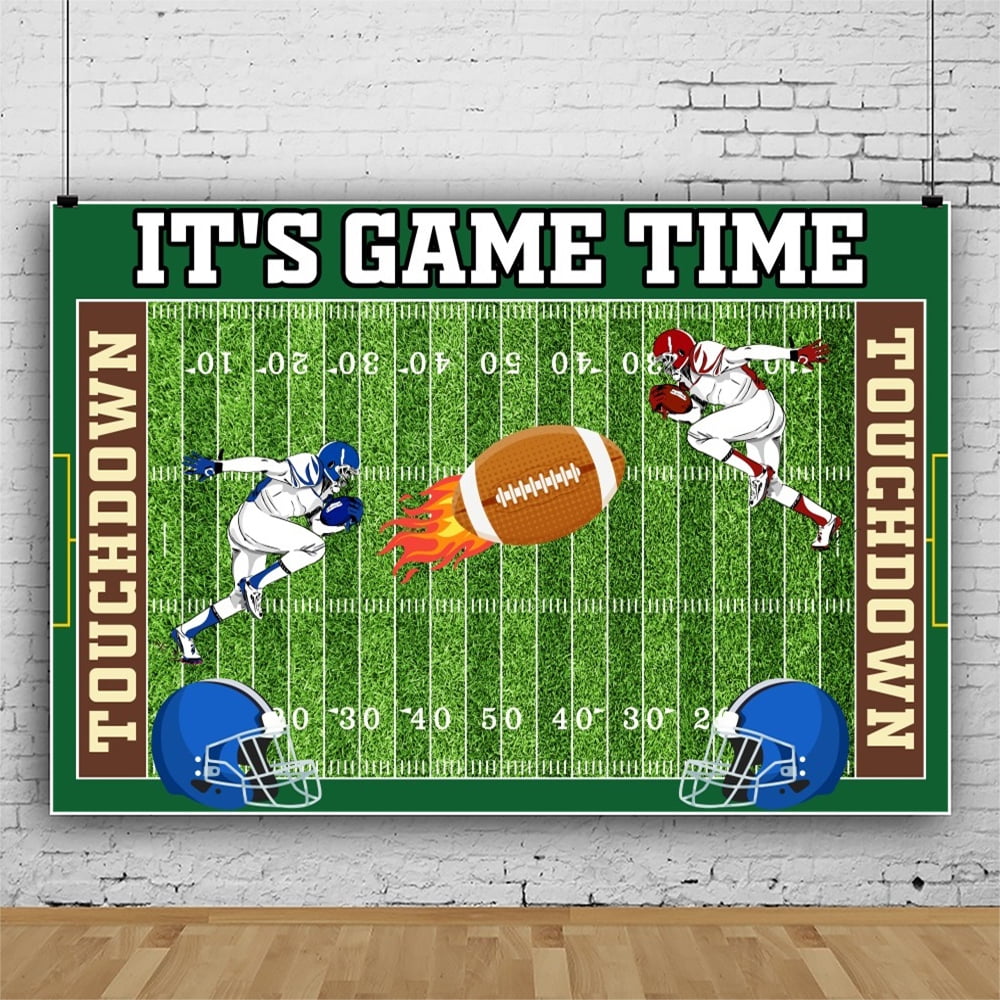 8x6ft,Football Field Backdrop,Sport Party Photography Background ...