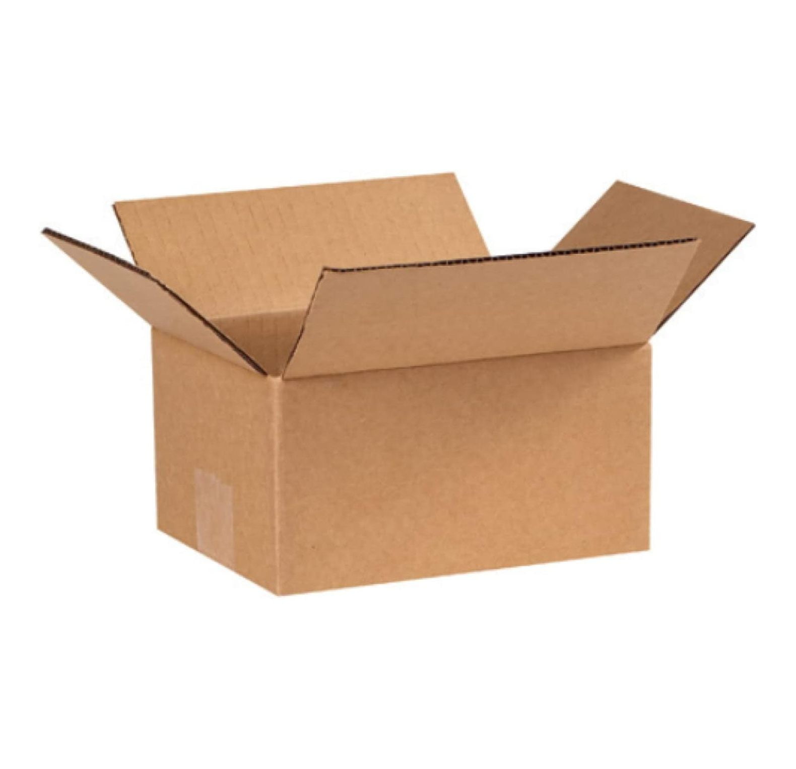 8x6x4 Pack of 50 Corrugated Cardboard Packing Shipping Mailing Moving ...