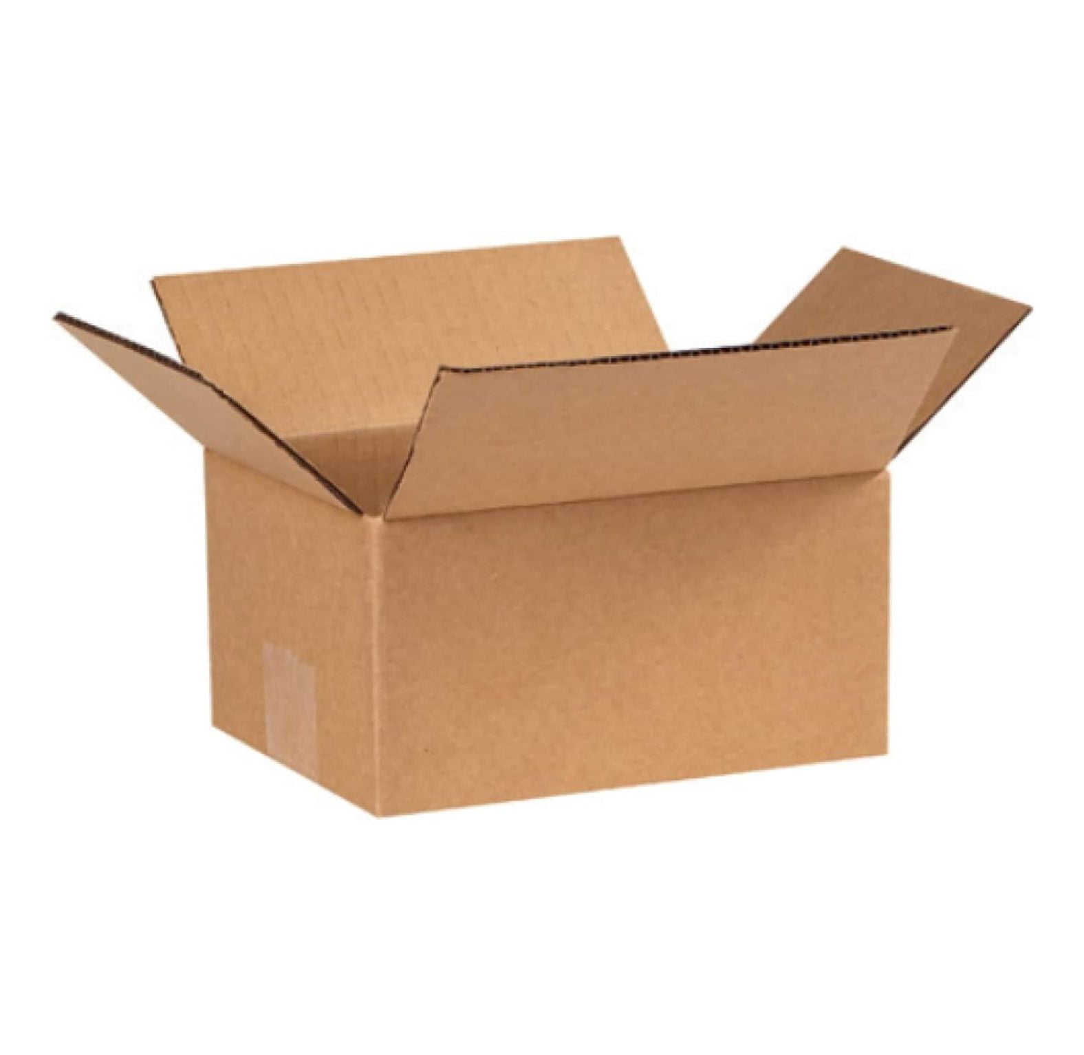 - 8x6x4 Pack of 50 Corrugated Cardboard Packing Shipping Mailing Moving ...