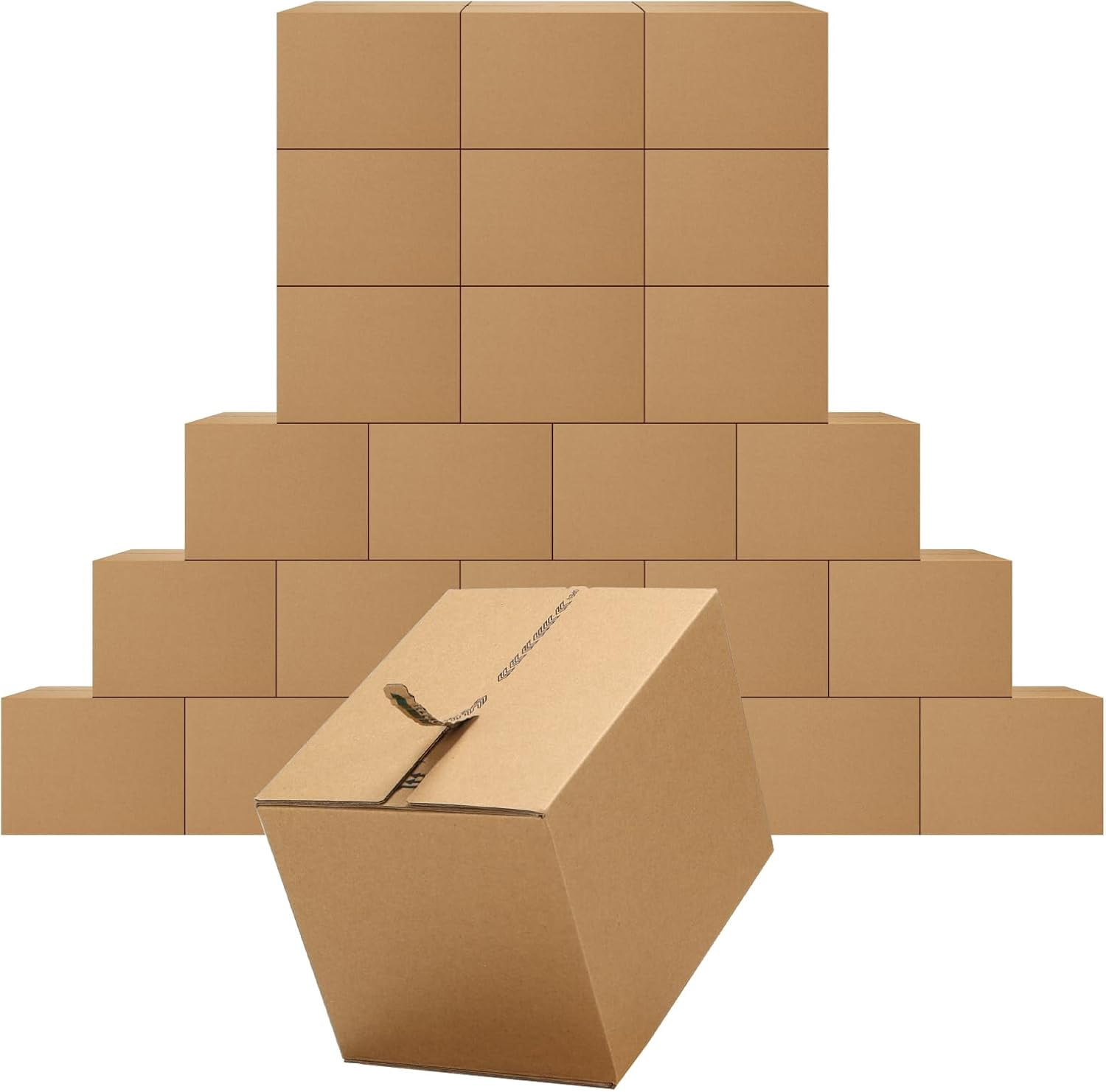 8x6x6 inches Self-Seg Shipping Boxes, Corrugated Cardboard with Easy ...