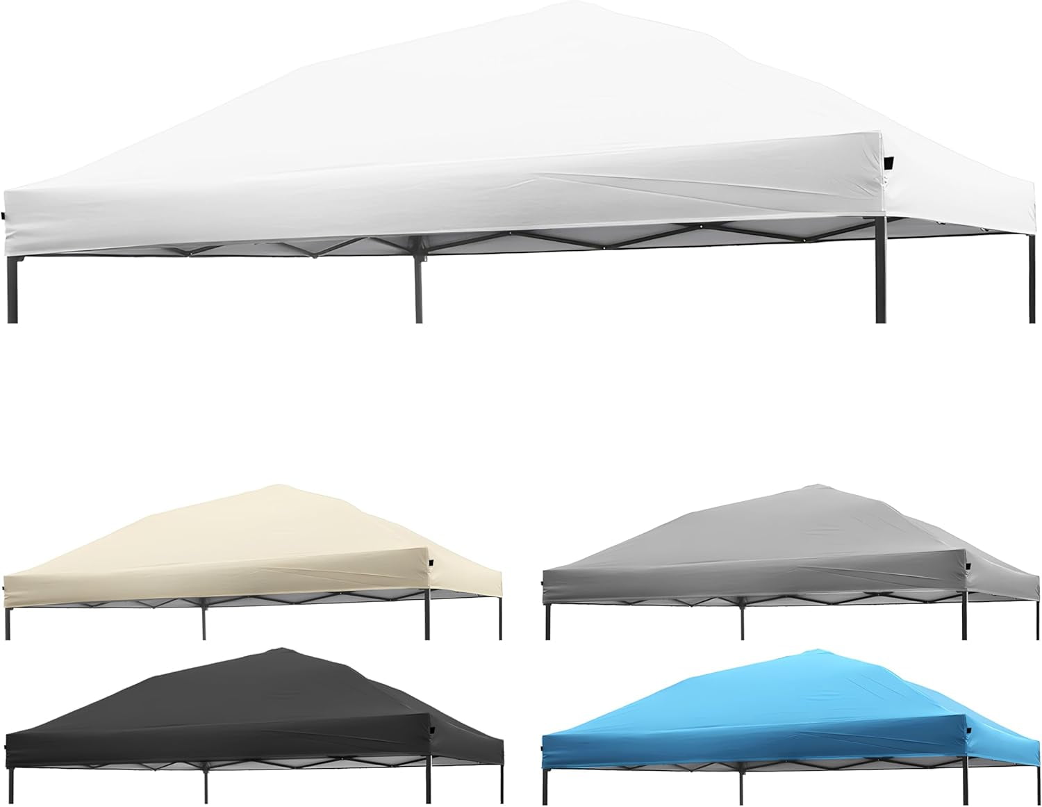 8x8 Canopy Replacement Top, Replacement Cover for 8x8 Pop Up Canopy ...