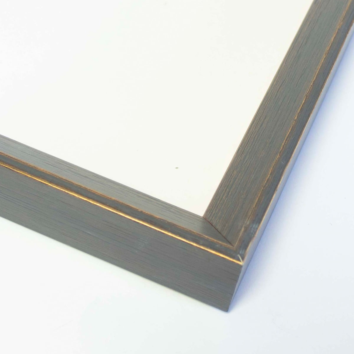 8x8 Frame Black & Gold Solid Wood Picture Frame Width 0.75 Inches ...