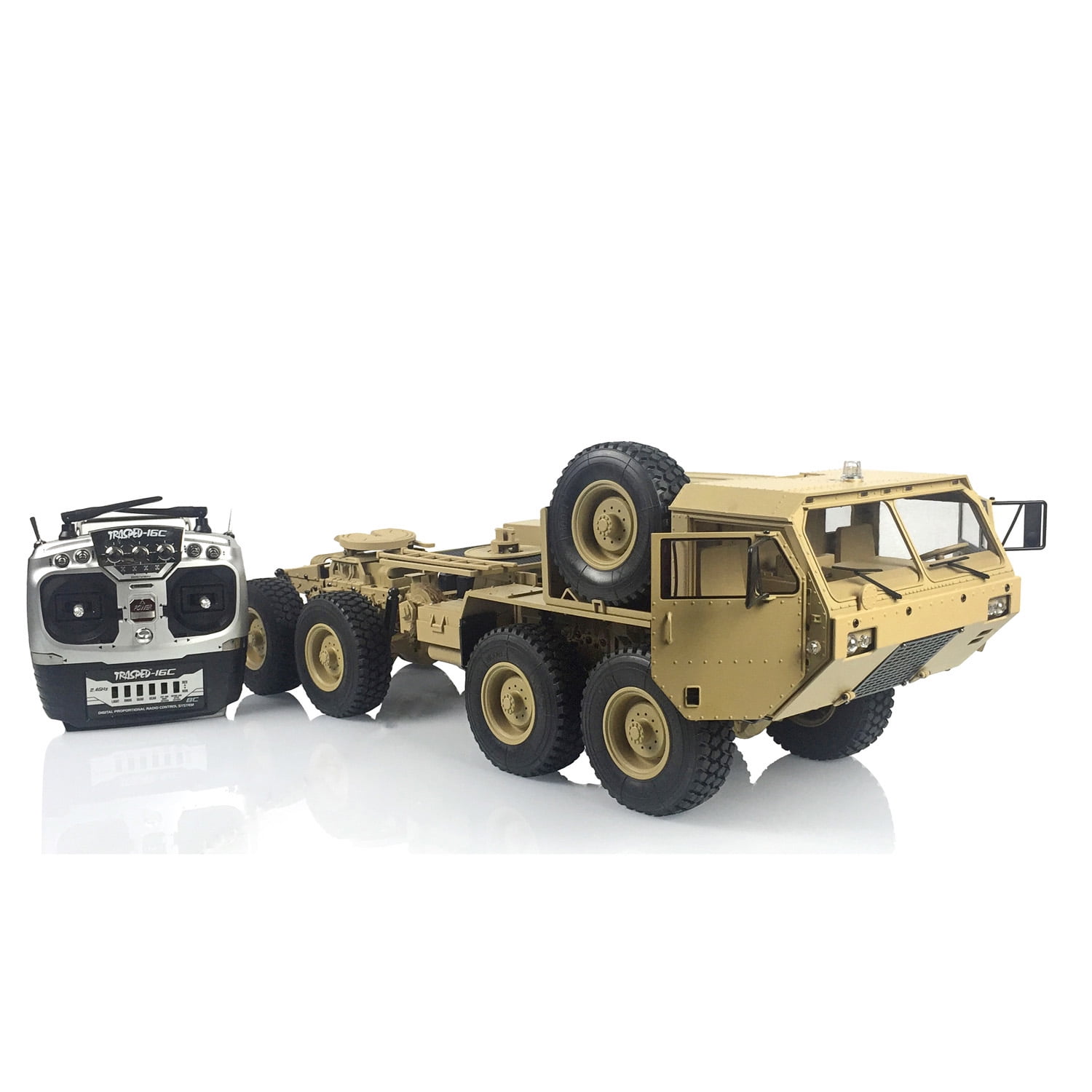 8x8 RC Military Truck 1/12 HG P802 Radio Control Car Metal Chassis ...