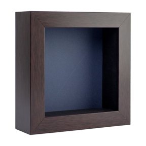 6x6 Shadow Box Frame In White With A 1 3/4" Usable Depth Includes Light ...