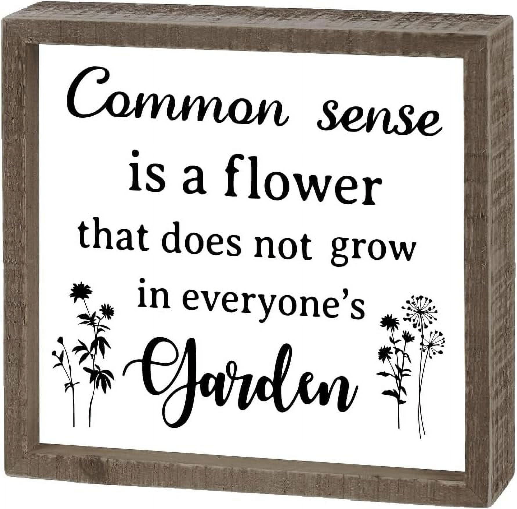 8x8Inch Inset Box Sign Proverb Table Sign Display Board Sign ...