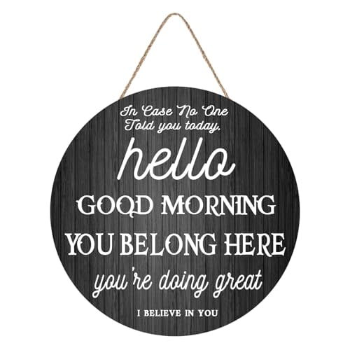 8x8inch Inspirational Gift Signs In Case No One Told You Today Hello ...