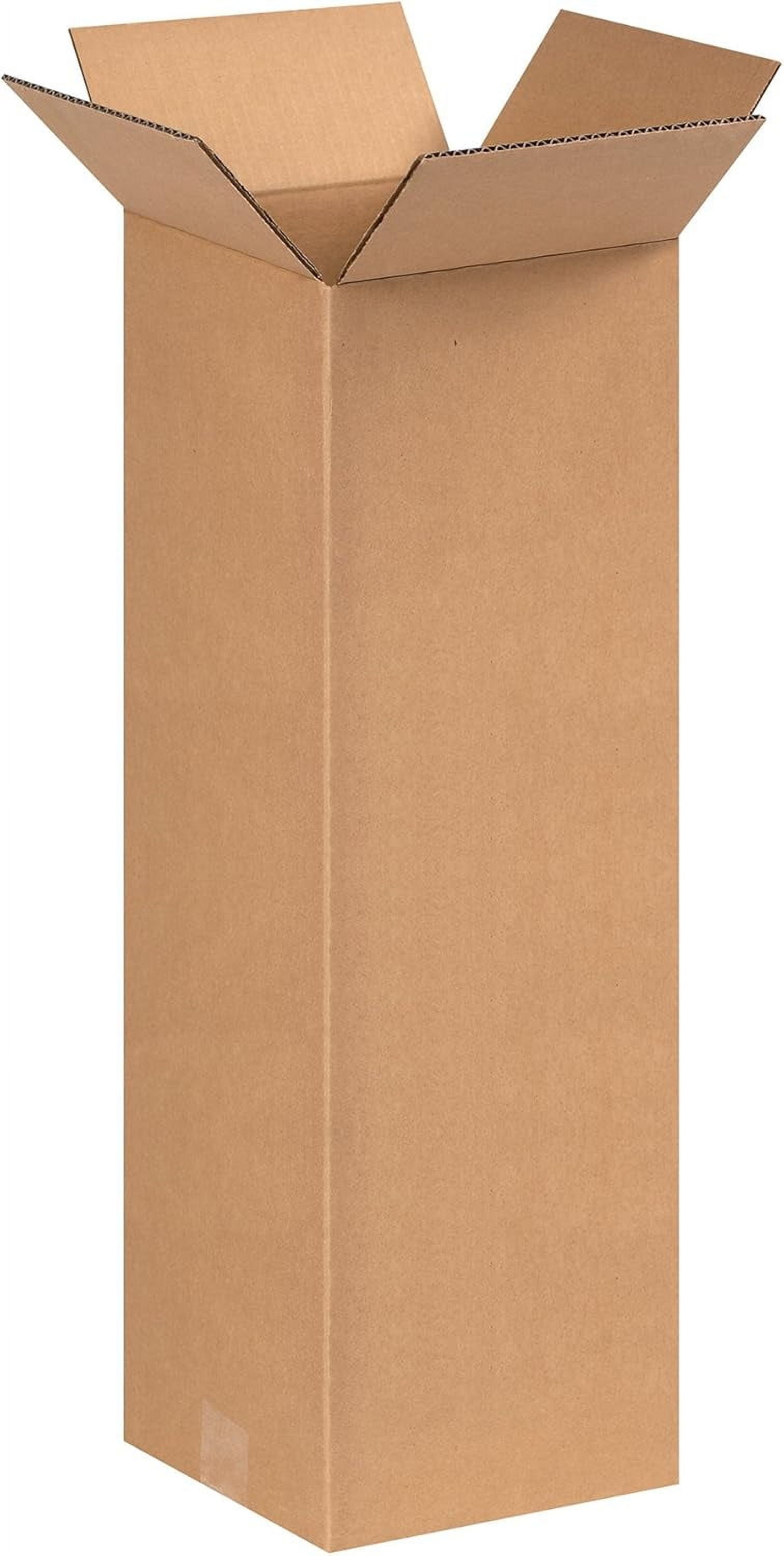 8x8x24 Tall Corrugated Boxes, Tall, 8L x 8W x 24H, Pack of 25 Shipping ...