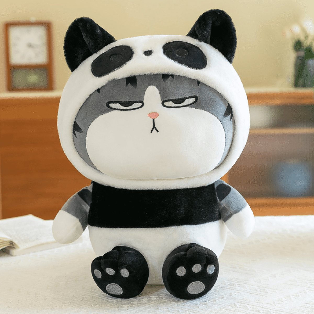 9.05 "Kitten Plush Toy with Coat Kitten Plush Toy, Cute Cat Plush ...