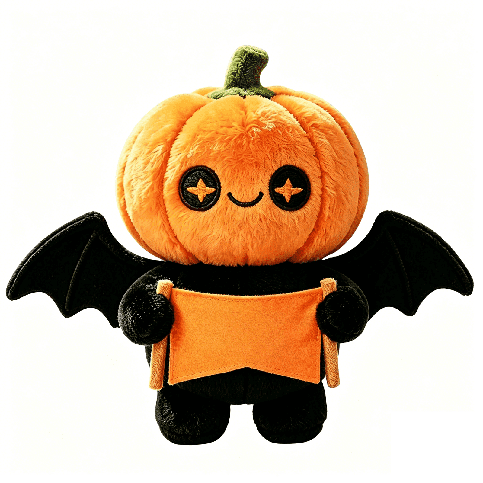 9.06 Inch Halloween Pumpkin Plush Toy, Witch/Bee/Bat Jack-o-Lantern ...