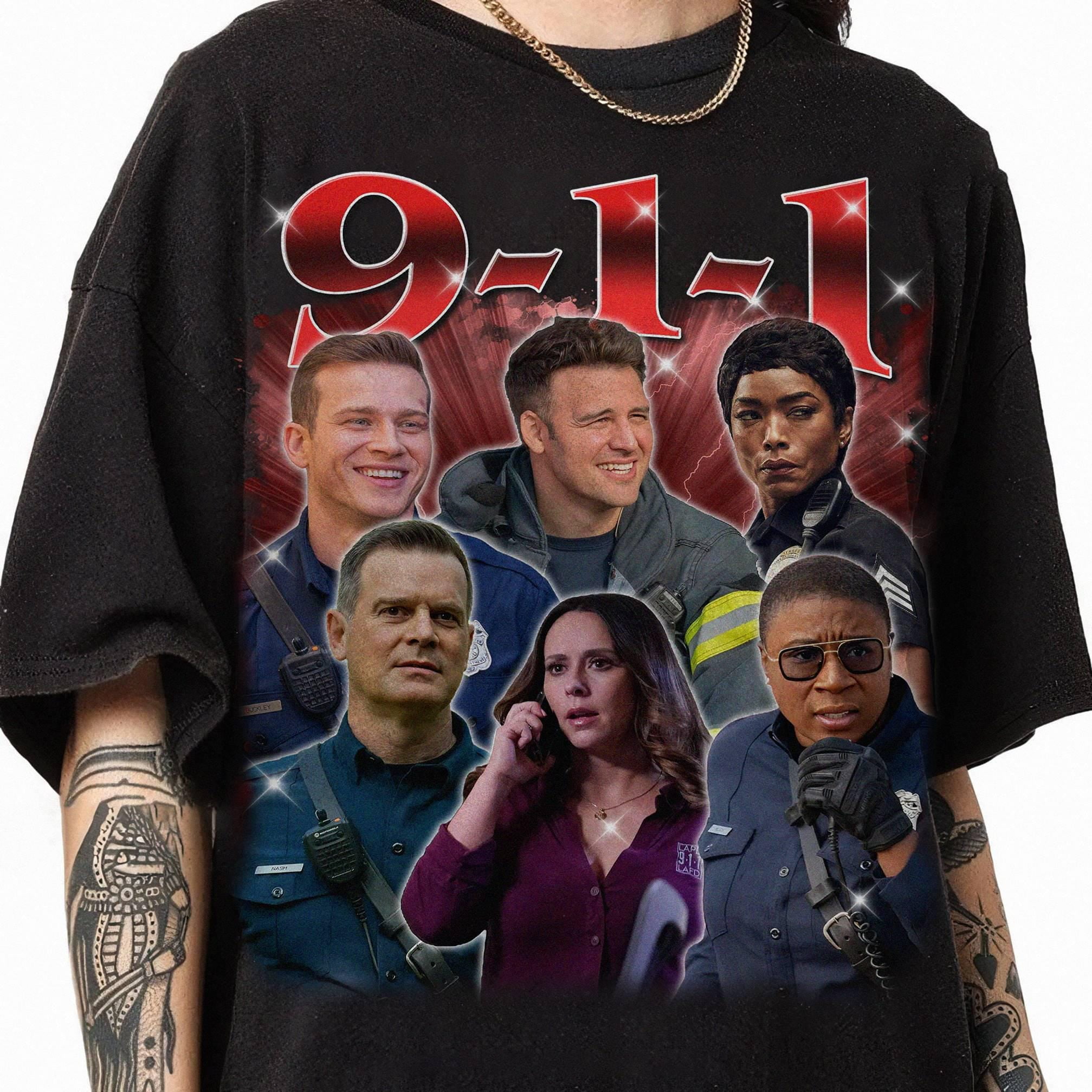 9-1-1 Movie Character Homage Unisex T-Shirt, Evan Buckley TV Television ...