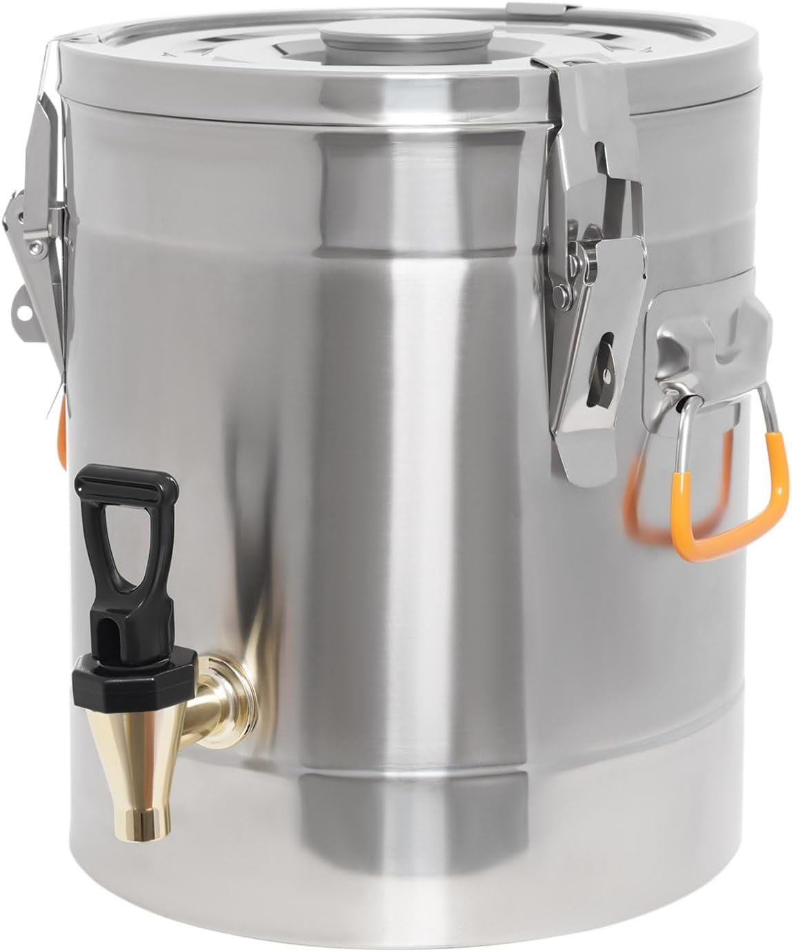 9.1 QT Stainless Steel Insulated Beverage Dispenser, Hot -Cold Drink ...