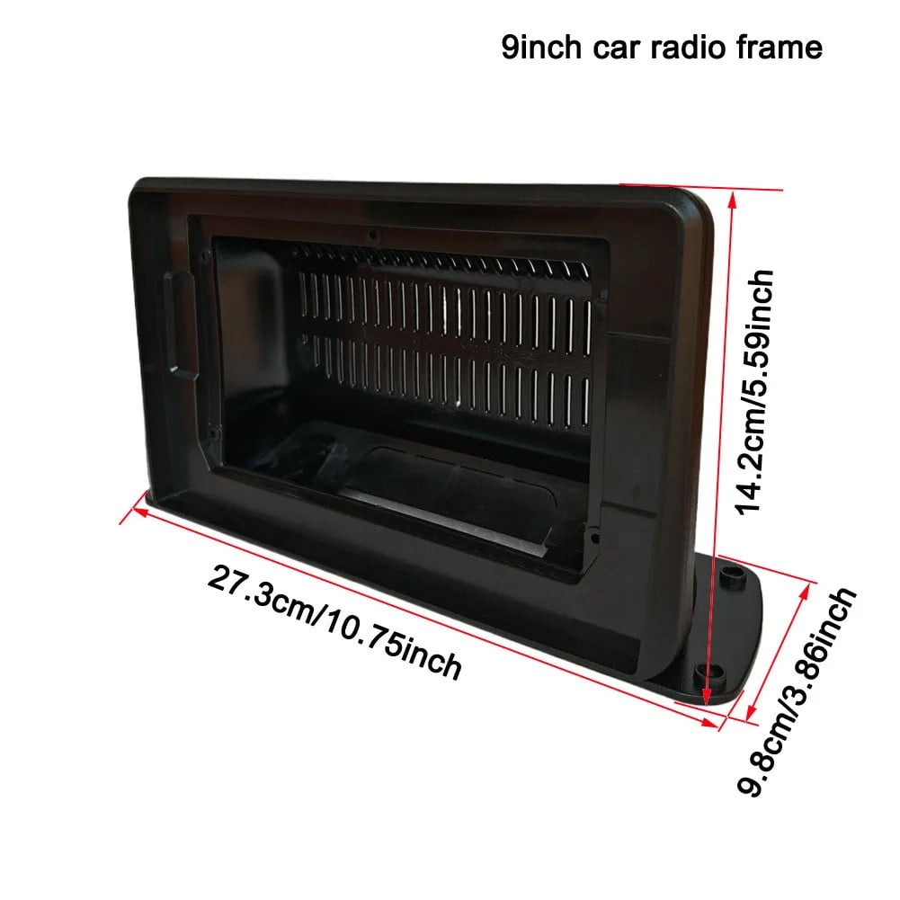 9/10 Inch 2 Din Radio Fascia Frame For Old Car Truck RV Motorhome ...