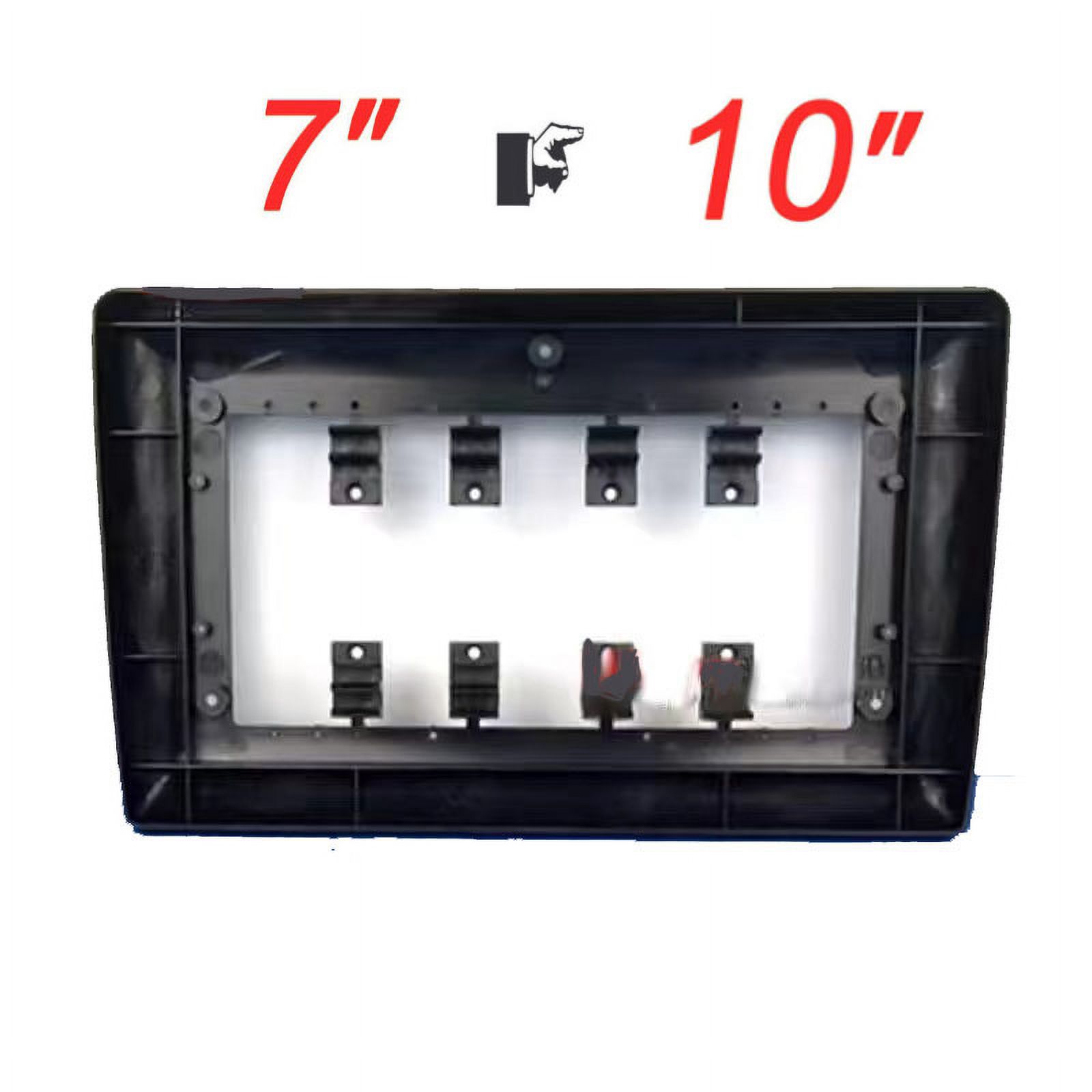 9'' 10'' to 7'' Car Radio Frame For Universal 2 Din Android Player ...