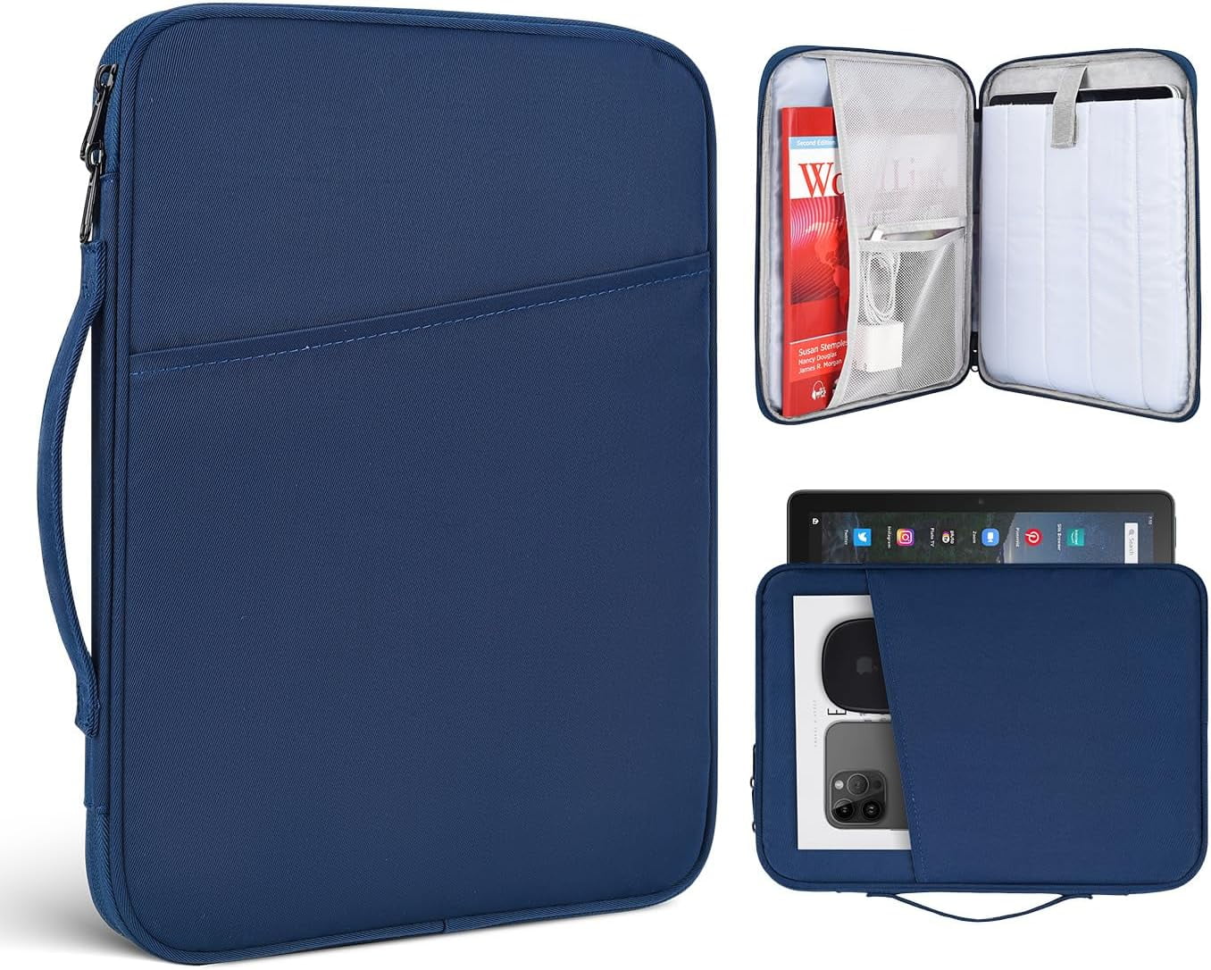 9-11 Inch Tablet Carrying Sleeve Case for Fire 11 2023/10.1" Fire 10 ...