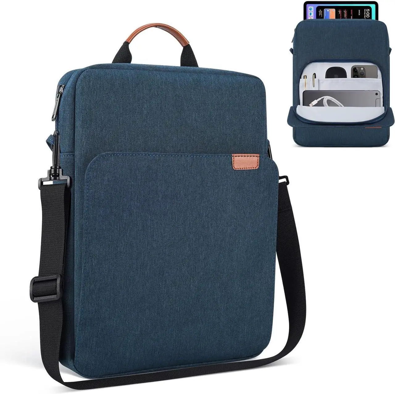 9-11 Inch Tablet Shoulder Bag Carrying Case for 11" iPad Pro M4/ iPad ...