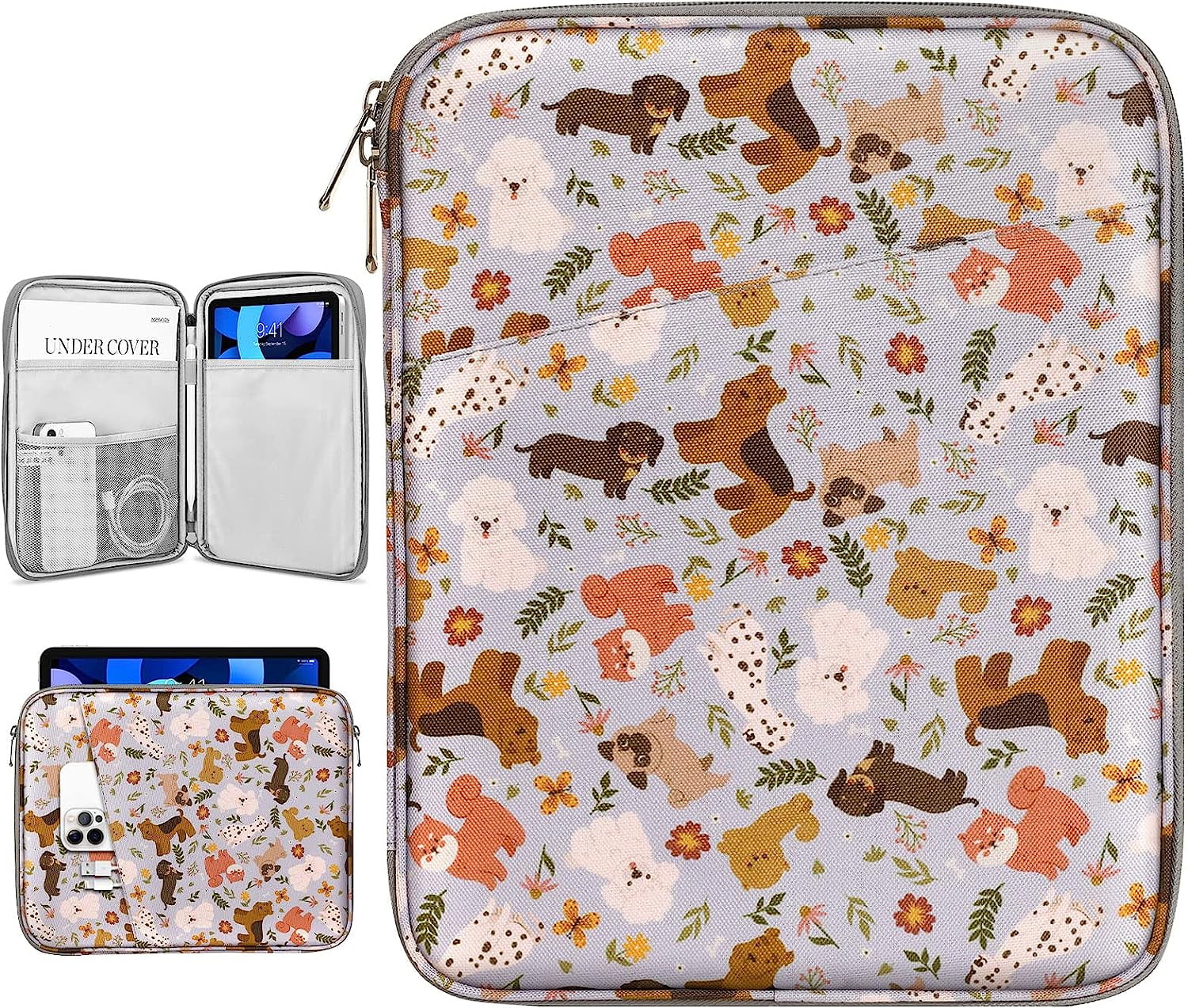 9-11 Inch Tablet Sleeve Bag Carrying Case for iPad 9/8/7th Gen 10.2 ...