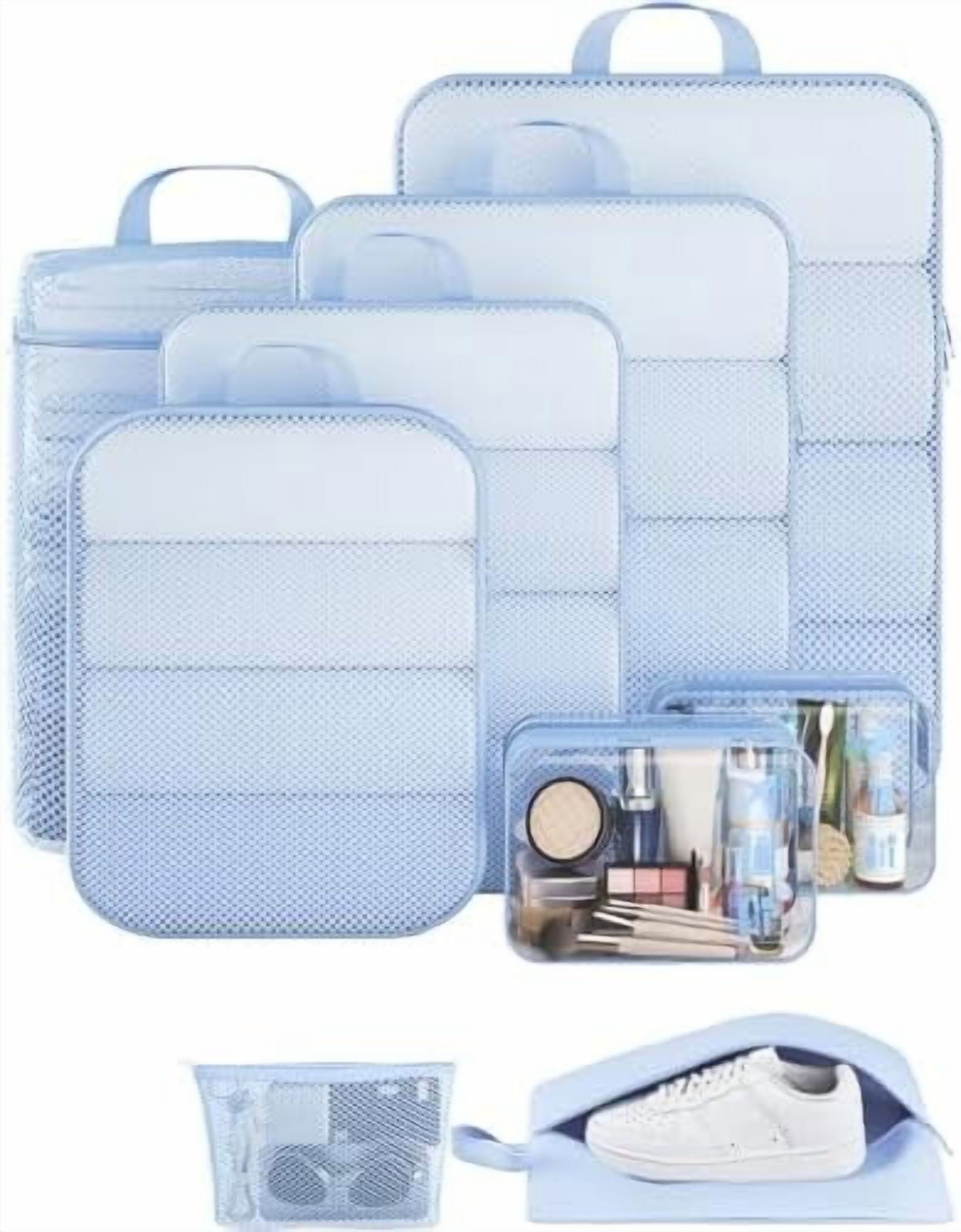 9/11 Set Compression Packing Cubes for Travel Essentials,Compressible ...