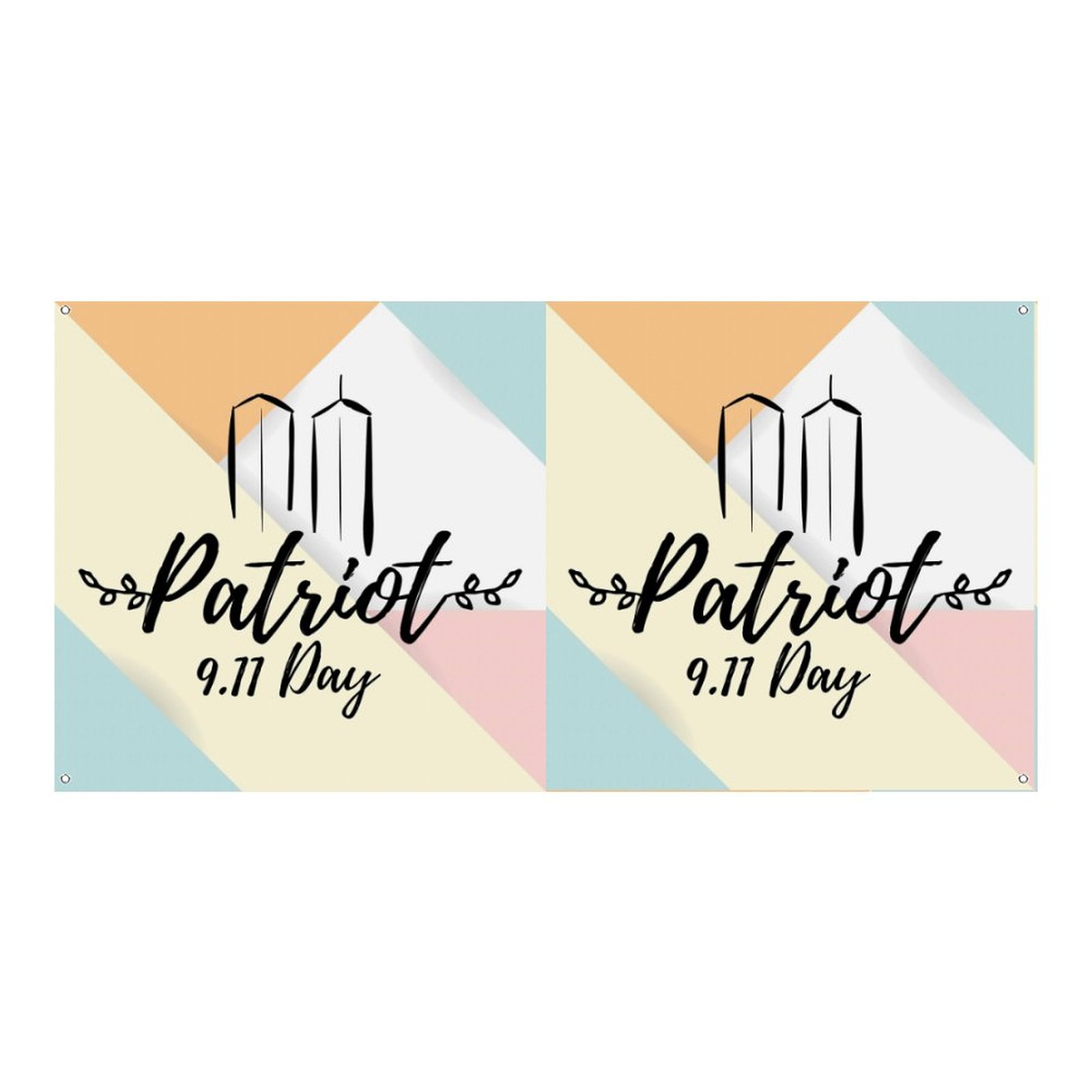 9/11 We Will Never Forget Banner Flag Photography Background Outdoor ...