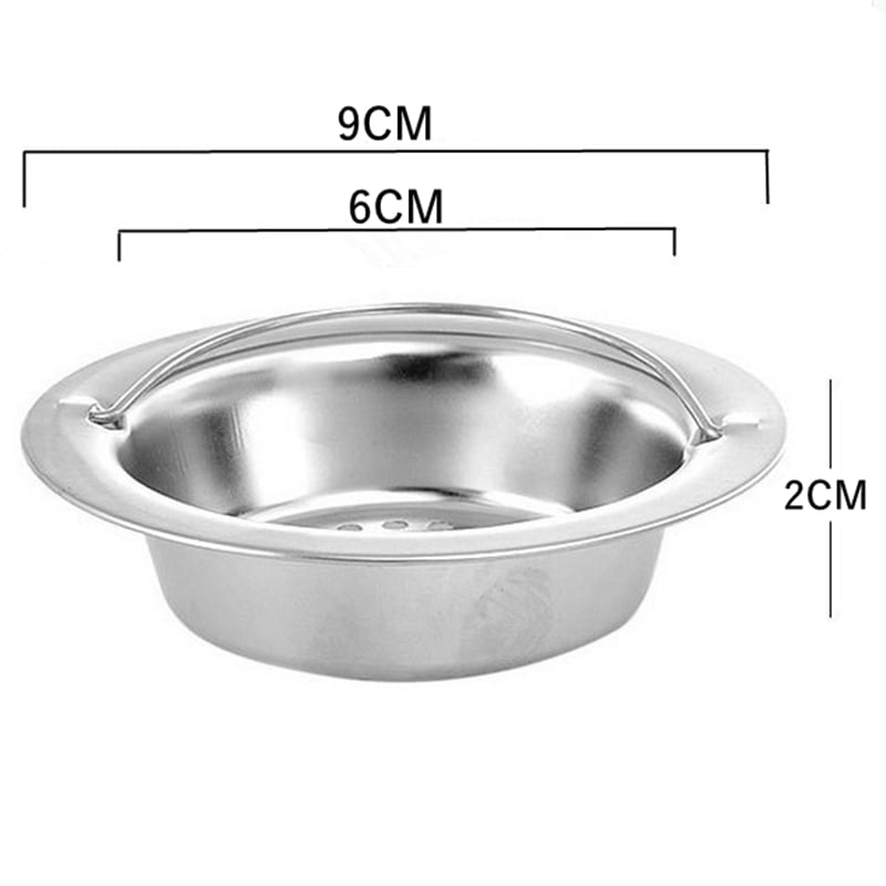 9/11cm Stainless Steel Sink Filter Kitchen Bathroom Sewer Outfall Hair ...
