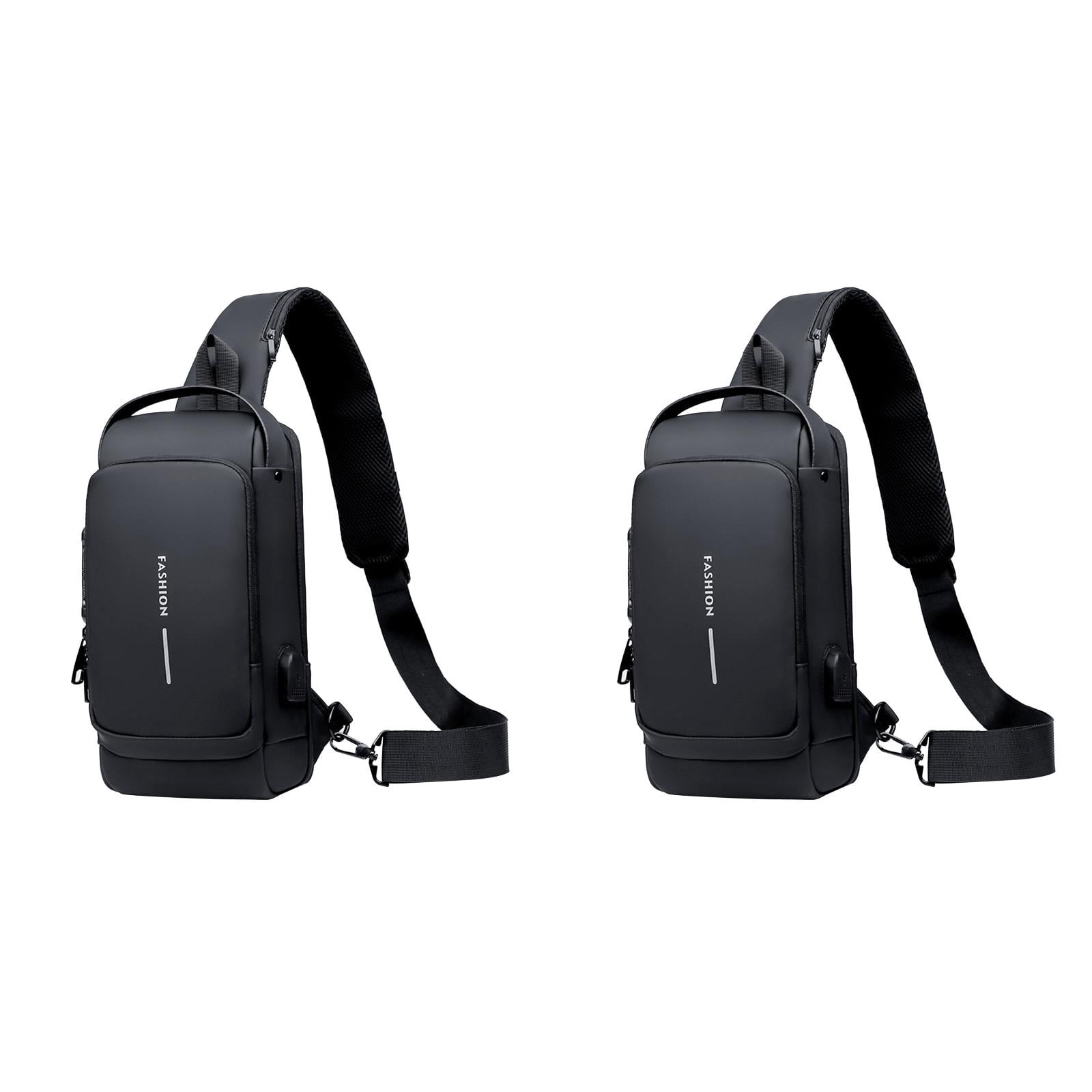 9*12.6" Crossbody Travel Bags for Men & Women – Anti Theft Slim Sling ...