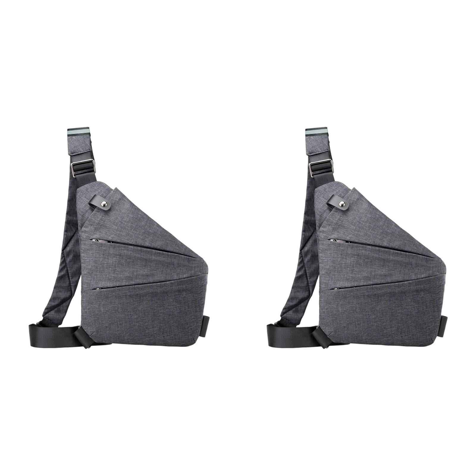 9*12.6" Crossbody Travel Bags for Men & Women – Anti Theft Slim Sling ...