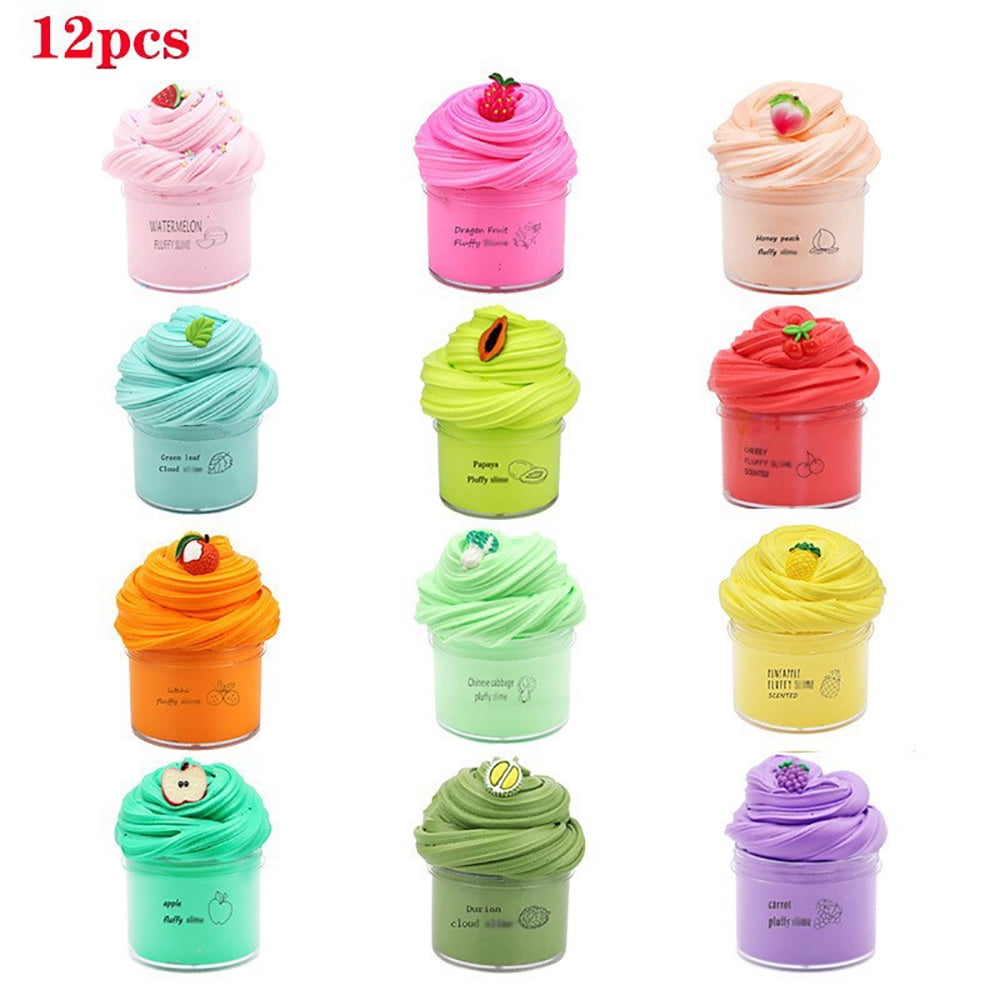 9/12 pack Butter Slime Kit,Party Favors, Prize, School Education ...