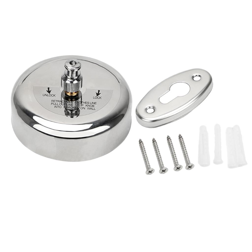 9-12ft Retractable Clothesline Clothe Drying Rack Clothes Line Easy ...