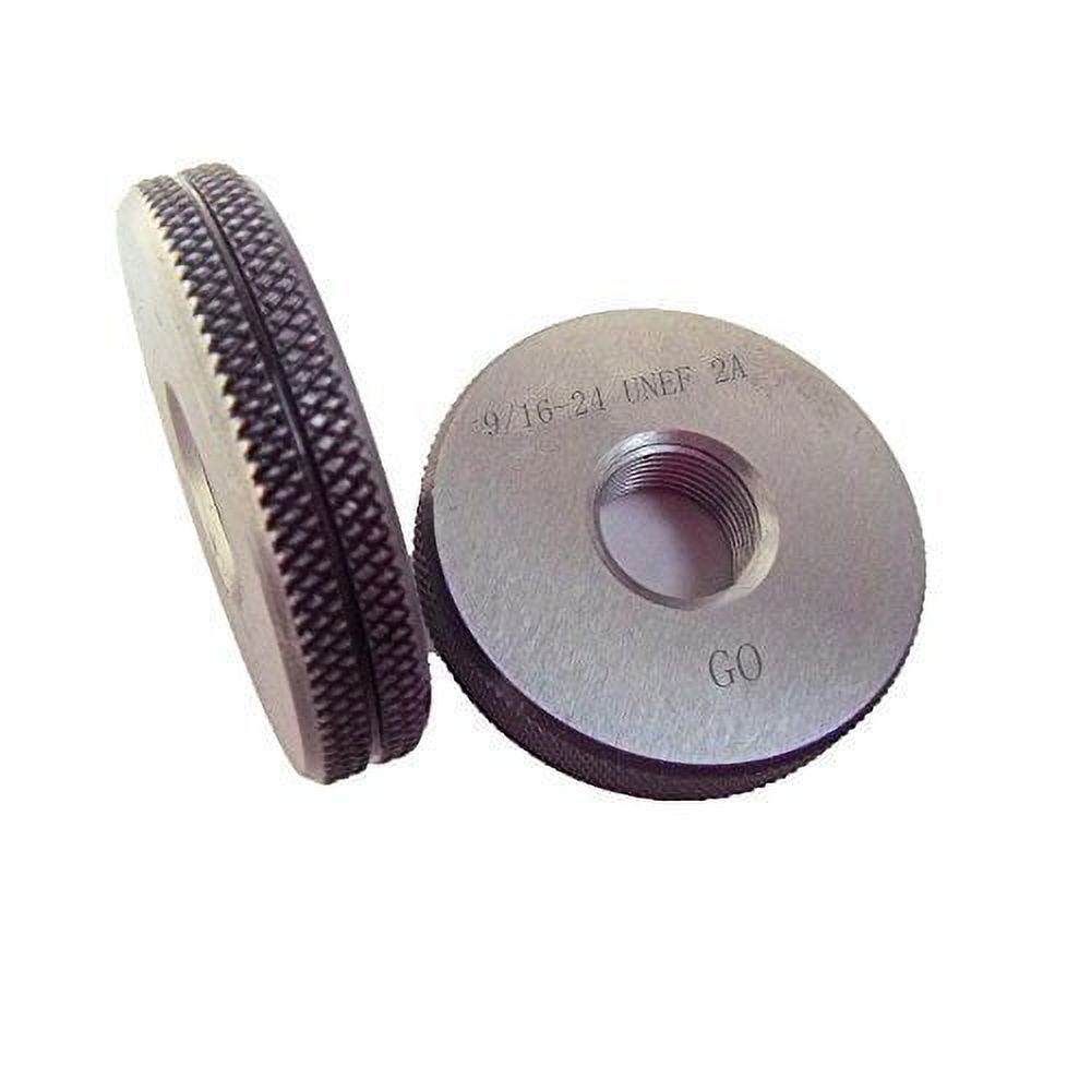 9/16-24 UNEF Thread Ring gage 2A GO NOGO 100% calibrated Ship by We Will Send by FedEx, Clients ...
