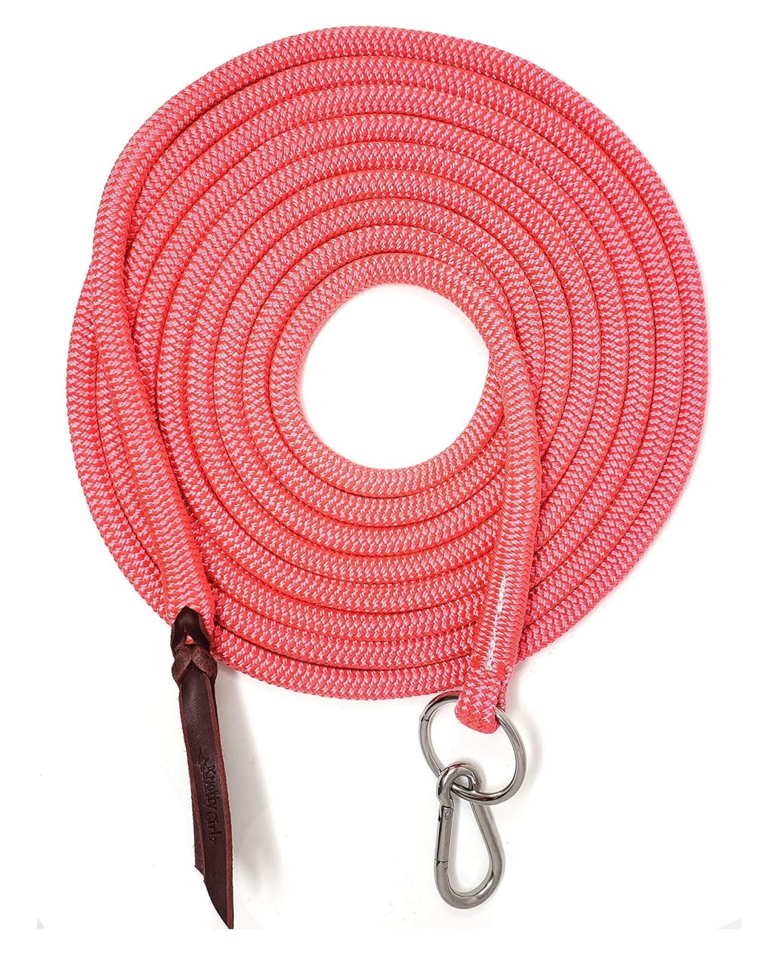 9/16" Double Braid Polyester Yacht Rope Natural Horse Trainling Line ...