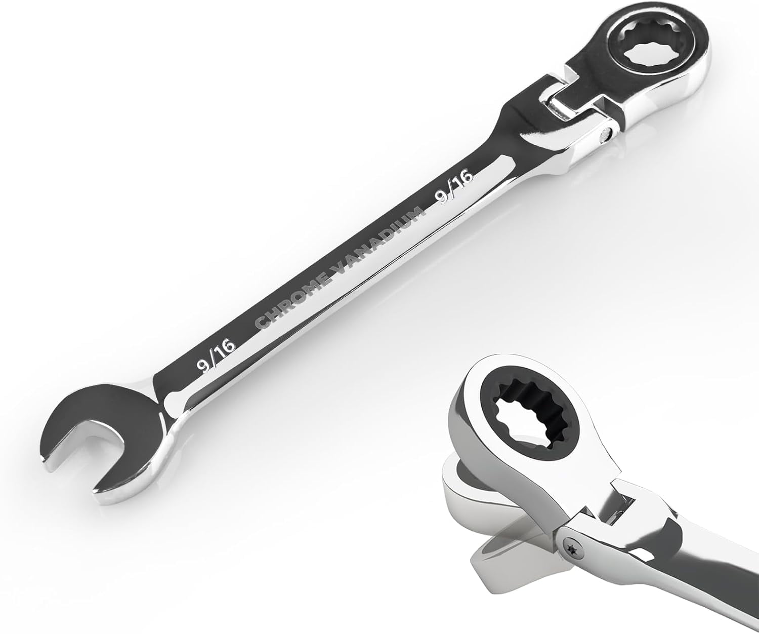 9/16 Inch Ratchet Wrench Flex , Ratcheting Combination Wrench ...