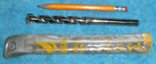 9/16 Masonry Hammer Drill Bit Diager 14Mm 3/8 Shank Chuck 6" Long New ...
