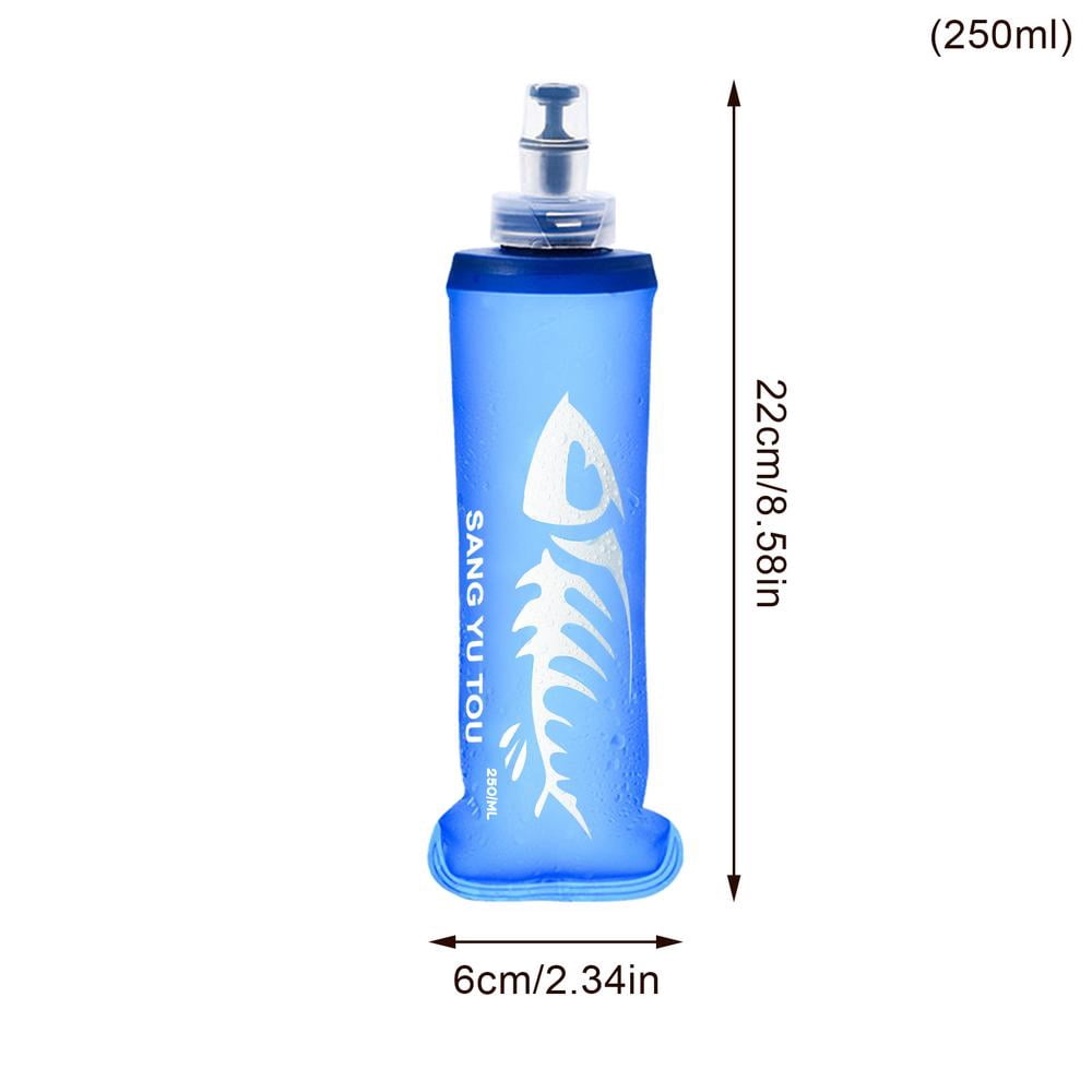 9/18 Oz Soft Flask Folding Collapsibles Water Bottle TPU Outdoors ...