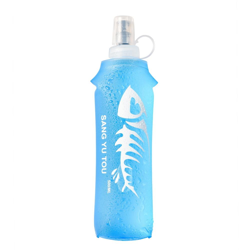 9/18 Oz Soft Flask Folding Collapsibles Water Bottle TPU Outdoors ...