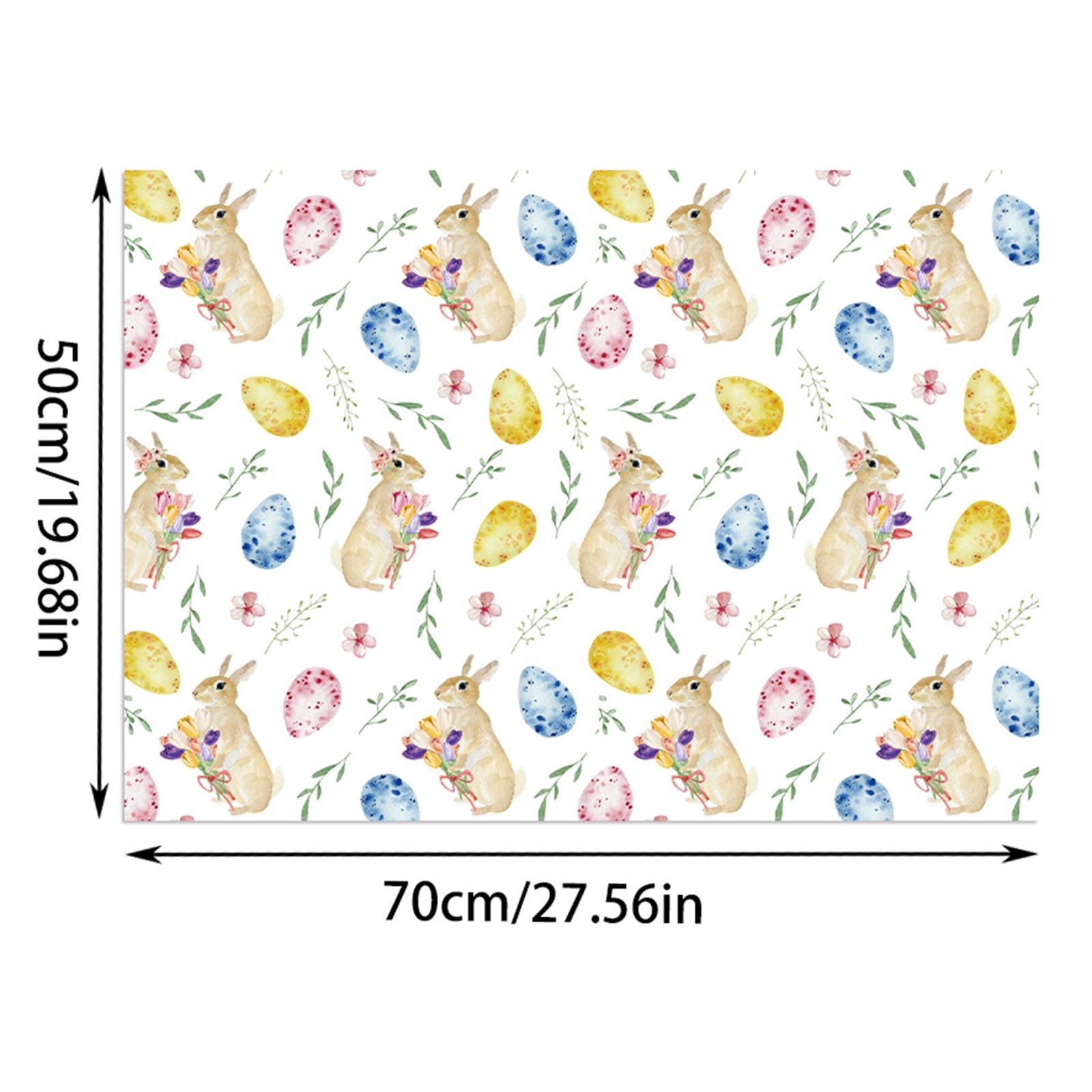 9/1PCS 19 X 27 Inches Easter Wrapping Paper, Holiday Easter Gift ...