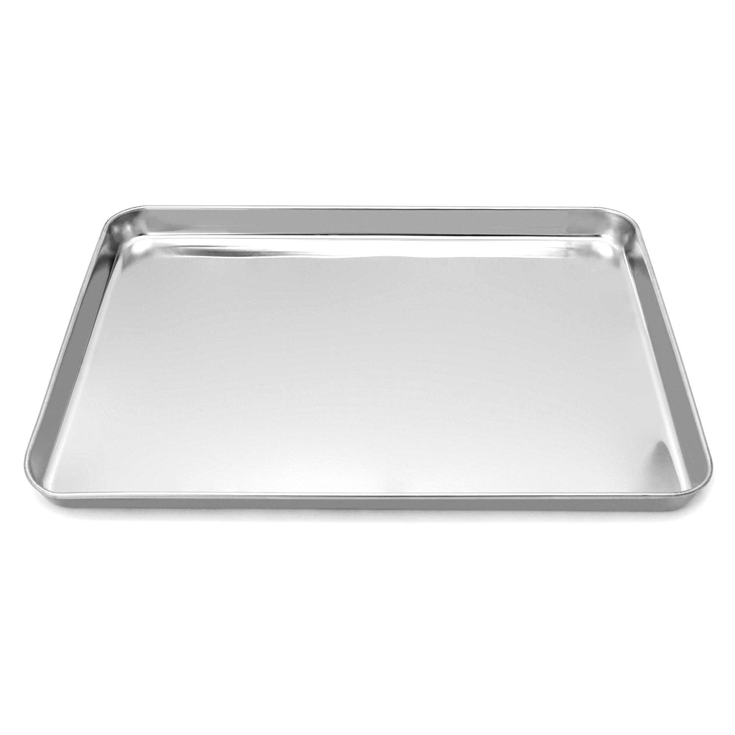 9.1x4.6x1In Stainless Steel Broiler Pan,Mirror Finish Mini Toaster Tray ...