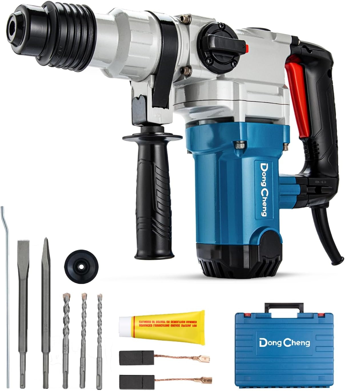 9.2 Amp 1-1/8 Inch SDS-Plus Rotary Hammer Drill with Safety Clutch ...