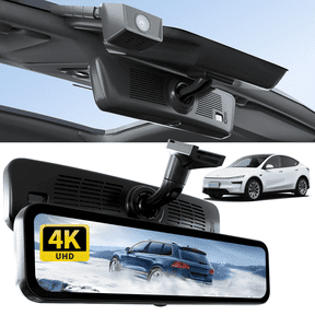 WolfBox Mirror Dash Cam with STARVIS 2 IMX678, 12inches Rear View ...
