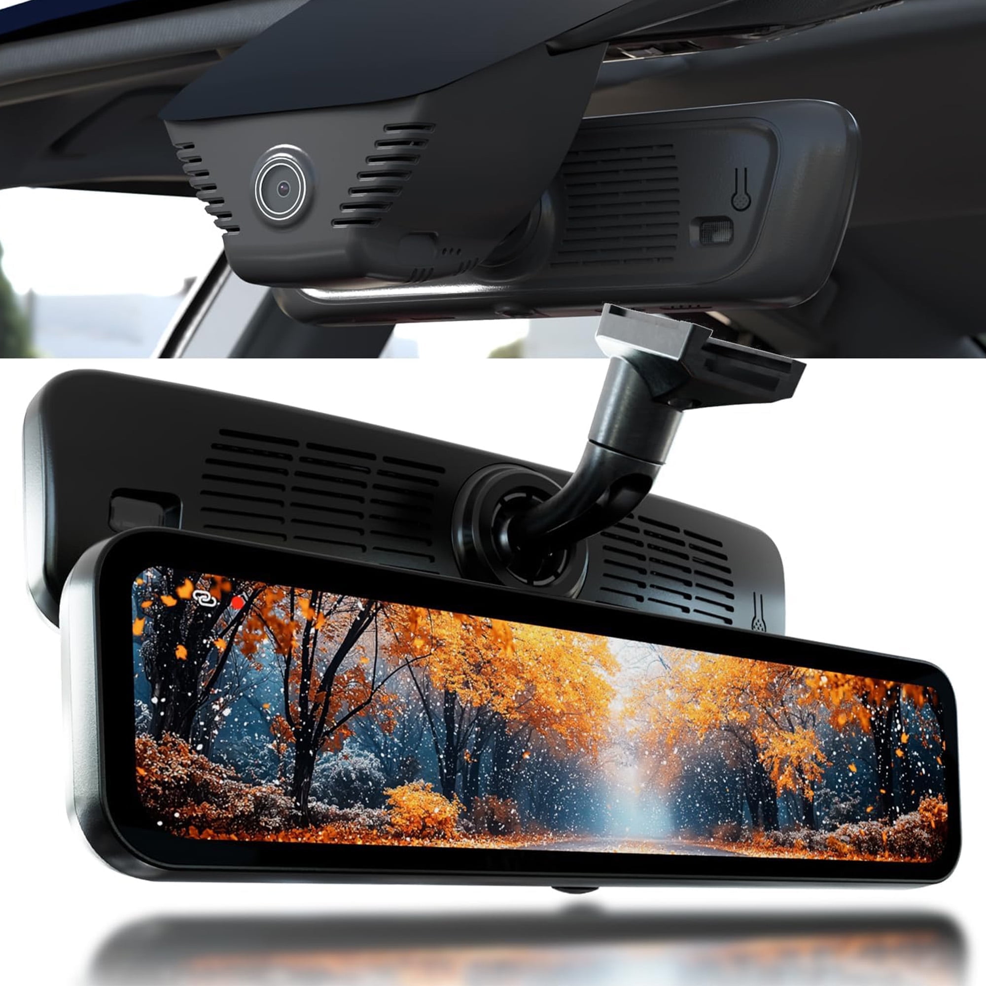 9.2″ Rear View Mirror Camera OEM with 60FPS Refresh Rate, IPS Screen ...
