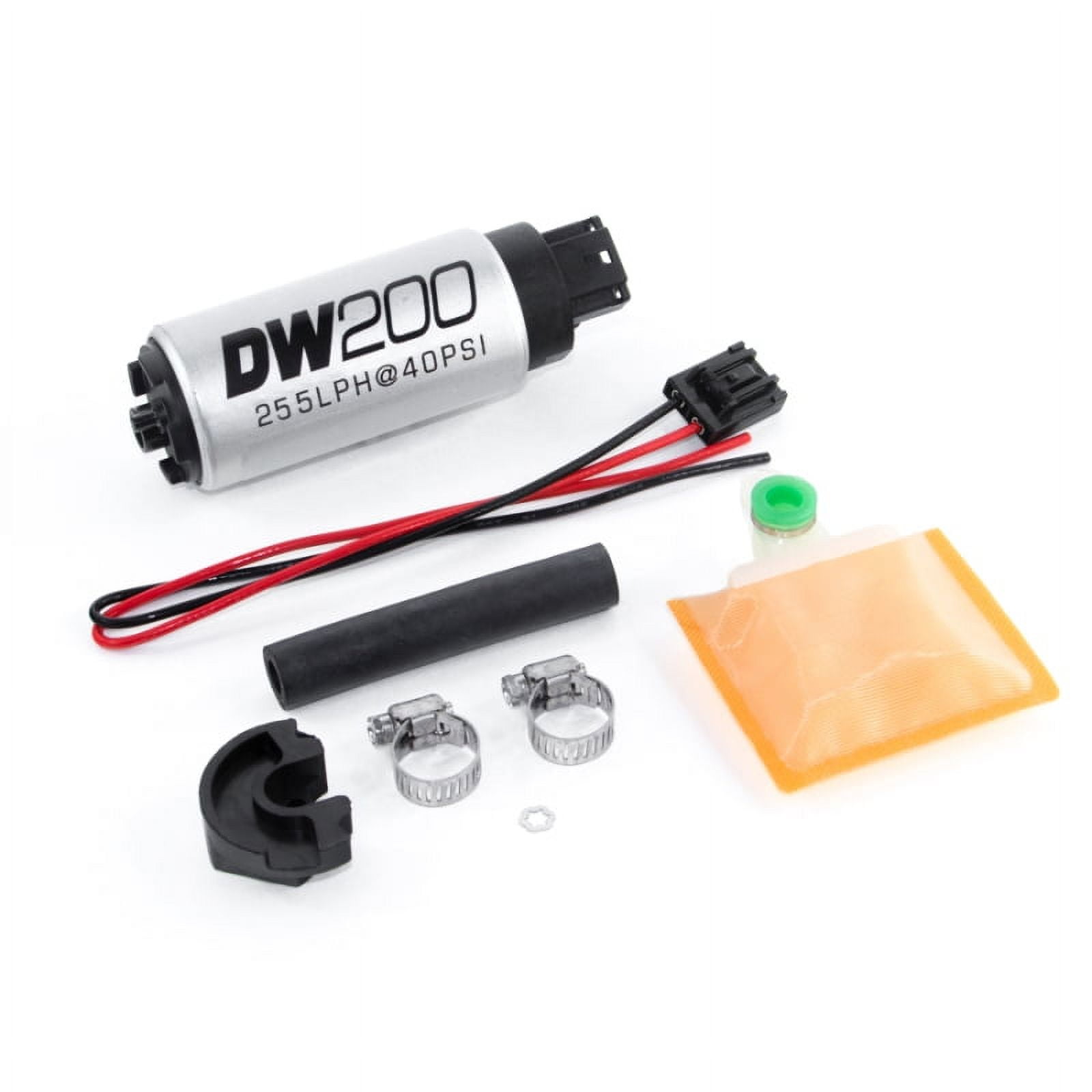 DeatschWerks 255 LPH In-Tank Fuel Pump w/ 89-94 Nissan 240SX Set Up Kit ...