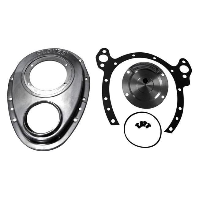 9-229 Aluminum Timing Cover for Small Block Chevy with Big Block Snout ...