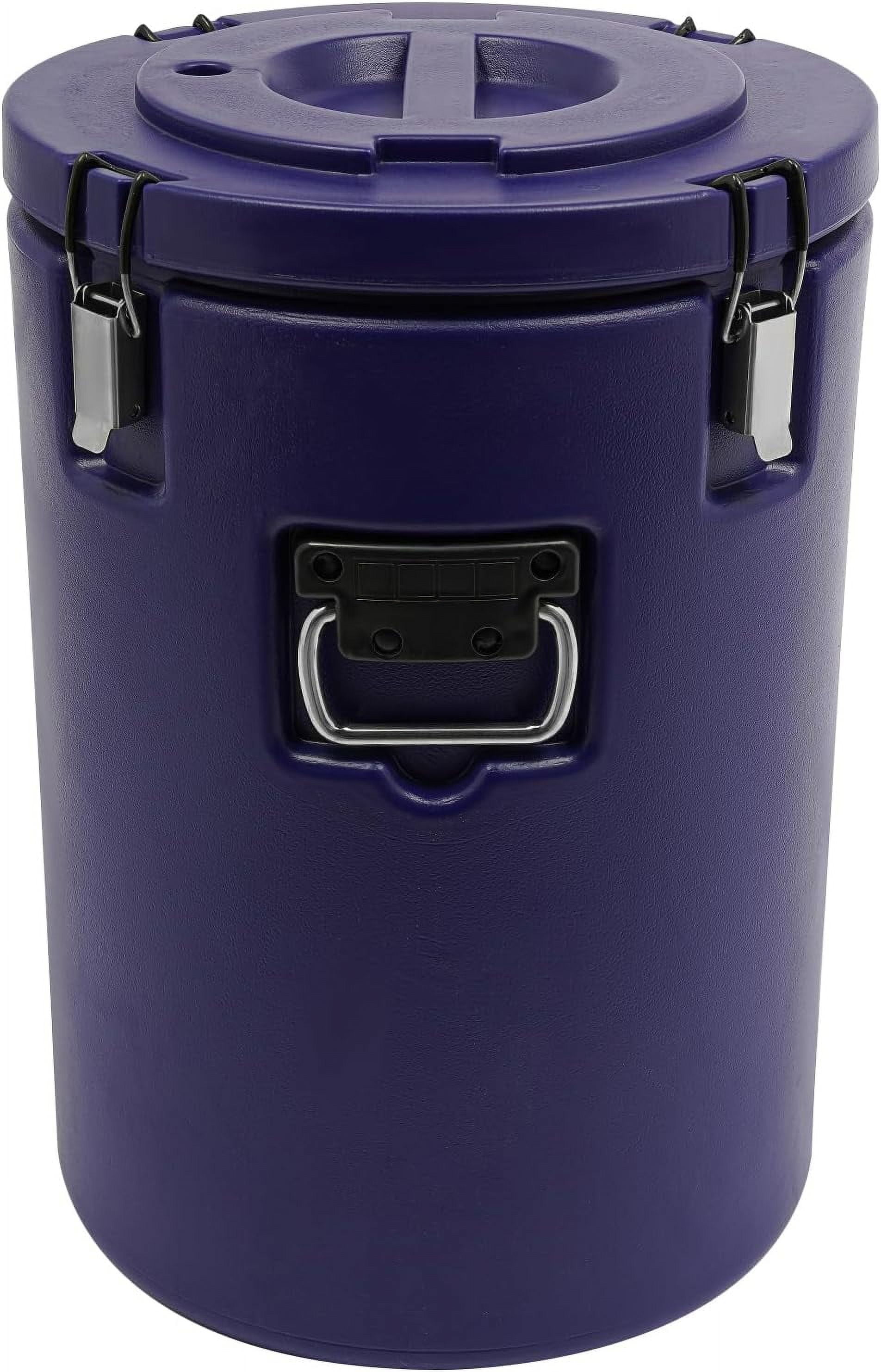 9.25 Gallon Insulated Beverage Cooler Dispenser Camping Cooler Chiller ...