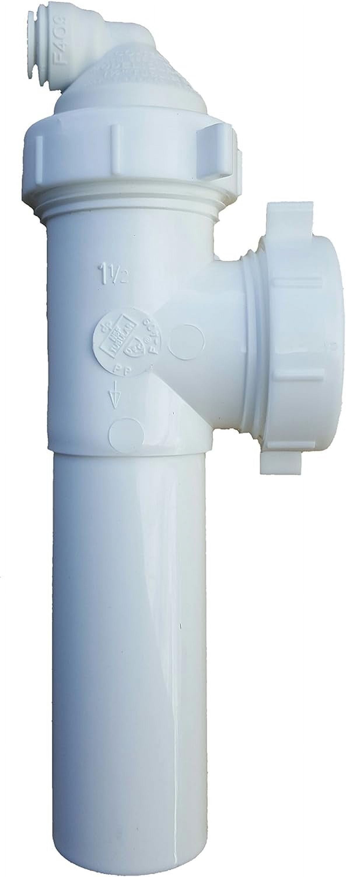 9-25QC Reverse Osmosis RO Drain Line Adapter, 1/4" Quick Connect ...