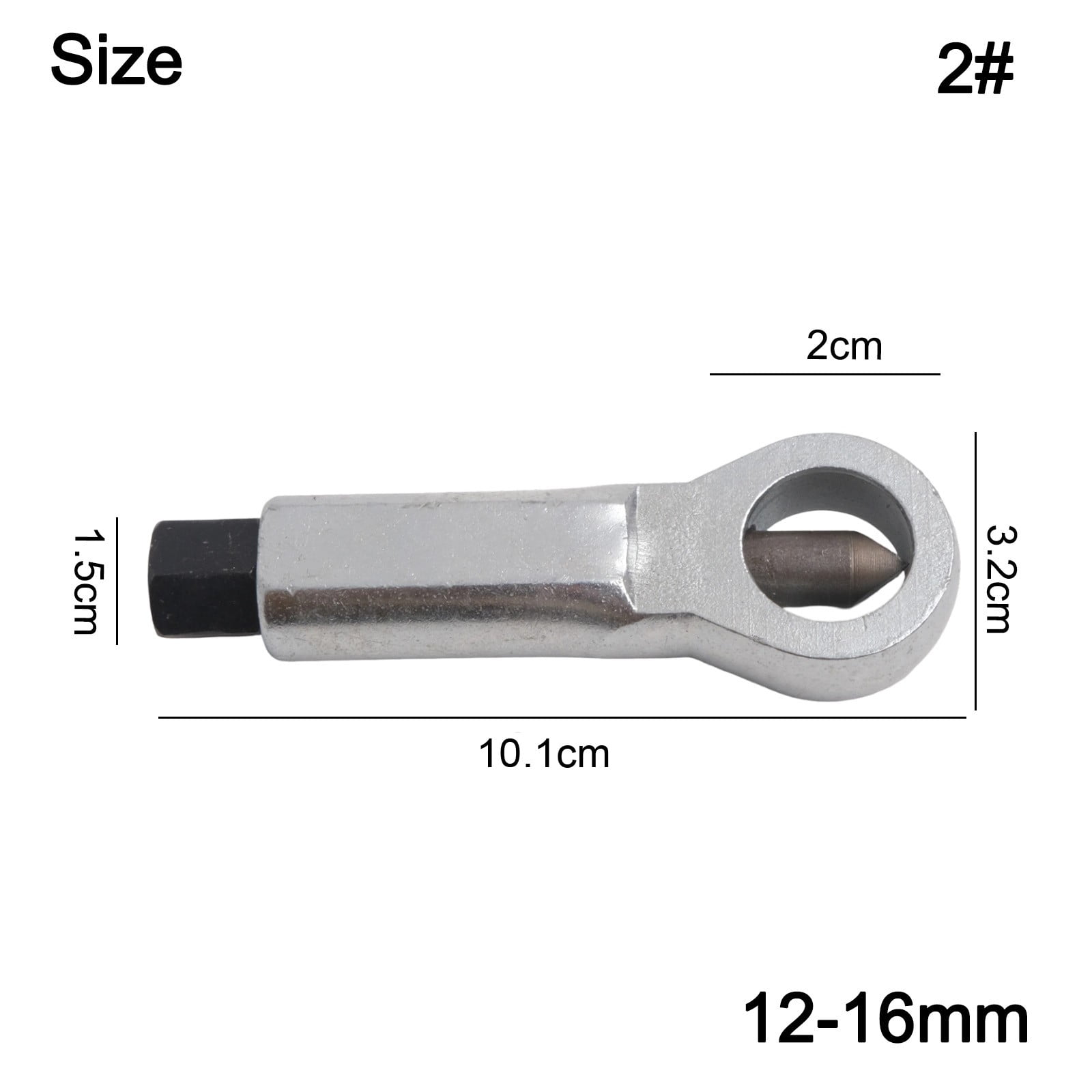 9-27Mm Broken Damaged Corroded Stuck Nut Remover Tool Splitter Heavy ...