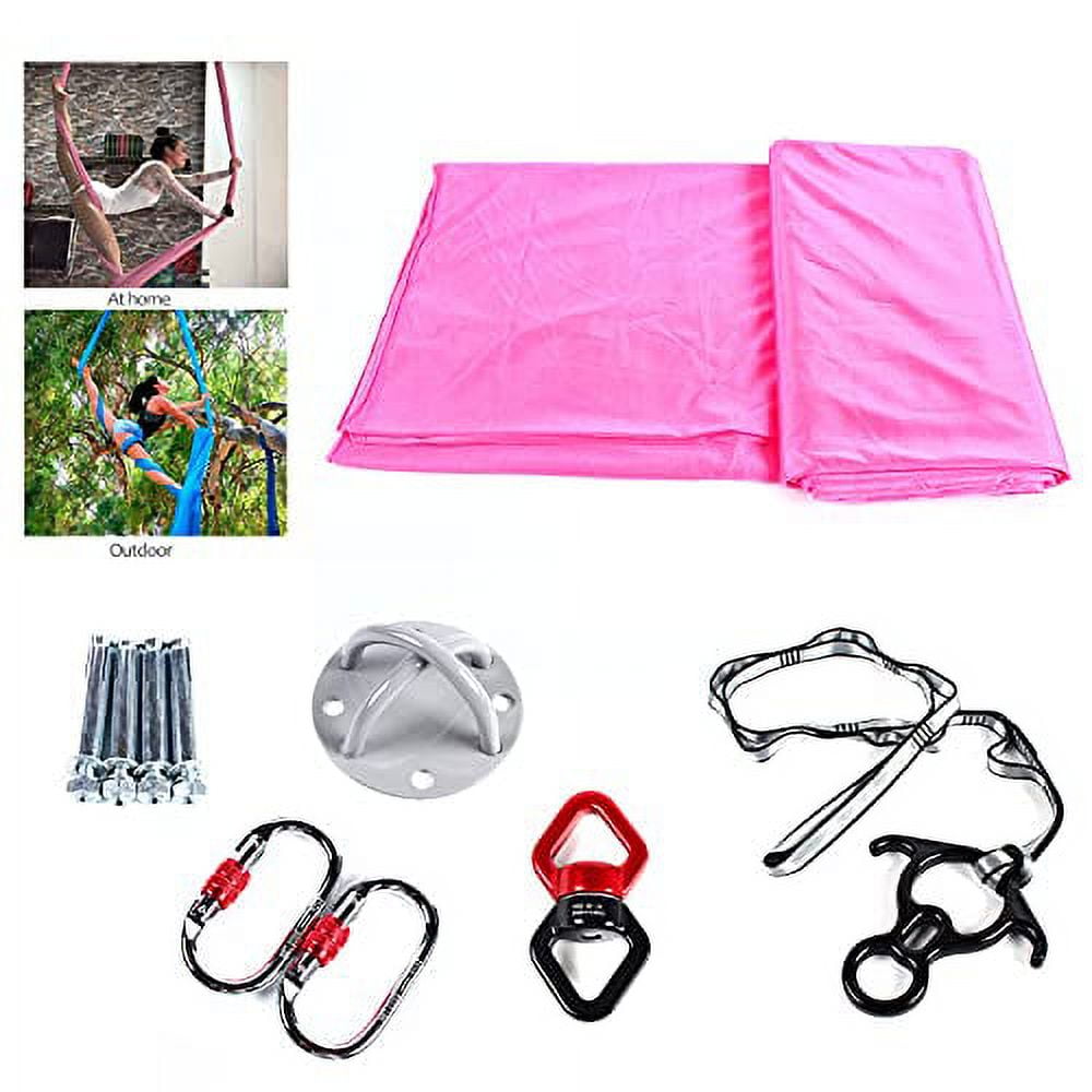 9.2Inch Yoga Swing Aerial Silk Hammock 3 Yard Inversion Anti-Gravity ...