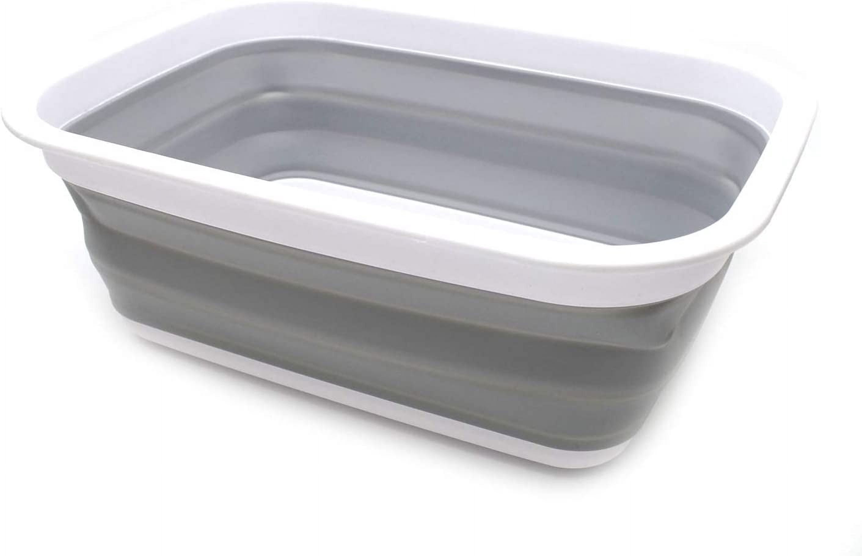9.2L (2.37Gallon) Collapsible Wash Basin - Foldable Outdoor Picnic ...