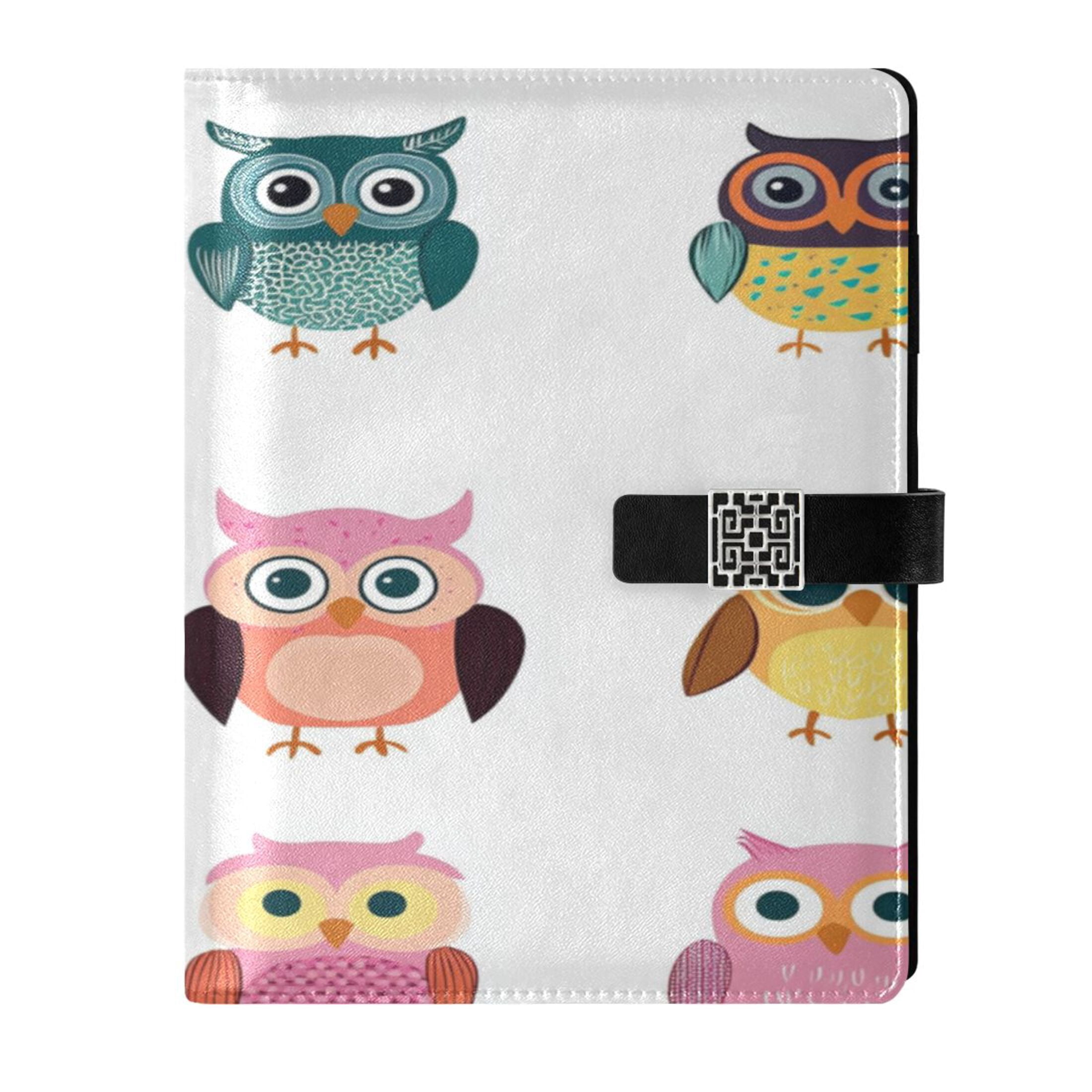 9.2x6.7 inch Leather Notebook 100 Sheets, Multi-Pocket Design & Pen ...